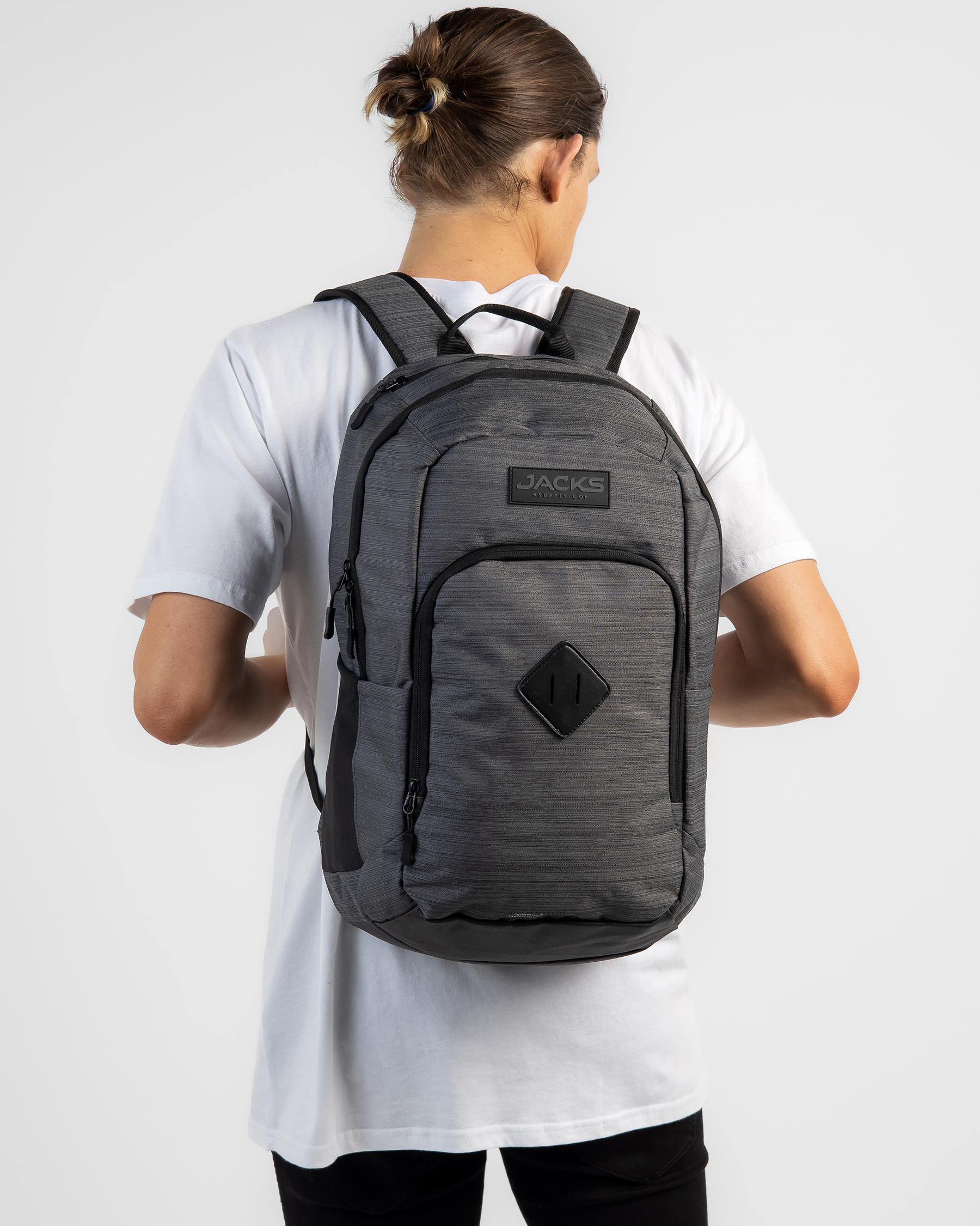 Shop Jacks Streak Backpack In Black - Fast Shipping & Easy Returns ...