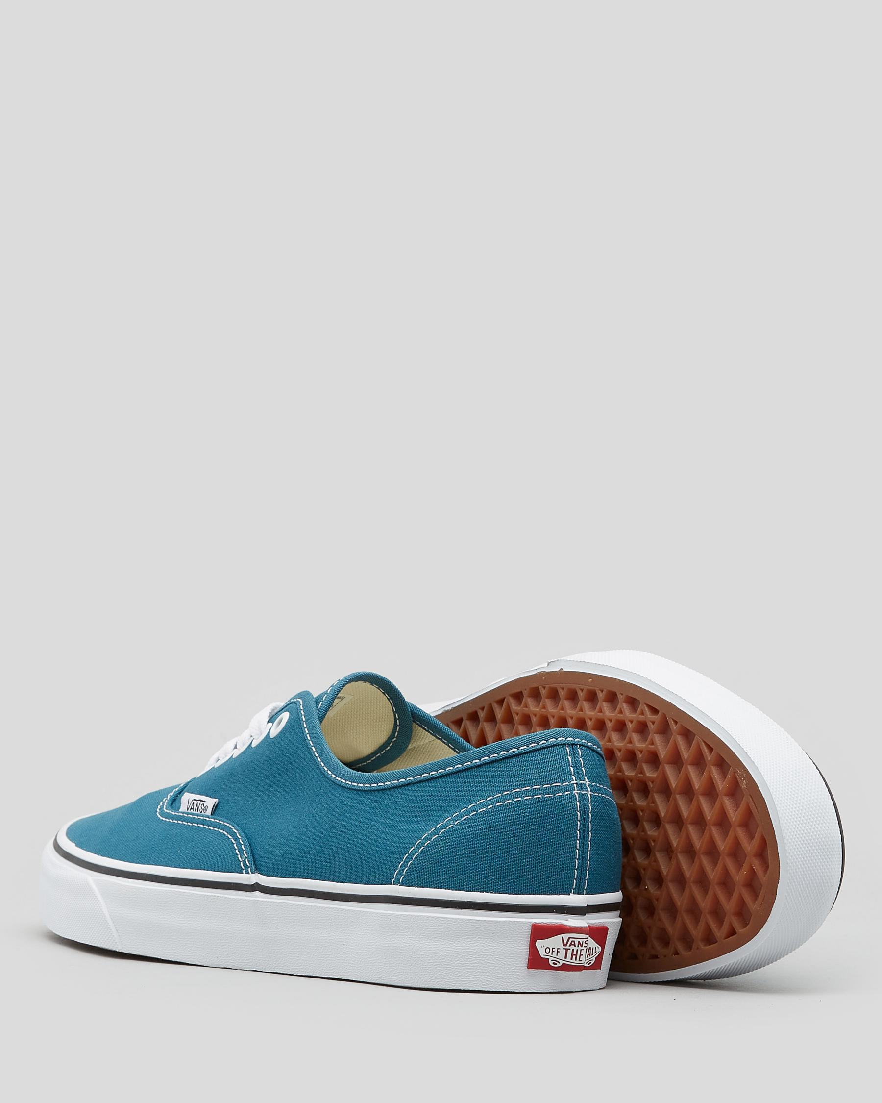 Shop Vans Authentic Shoes In Blue Coral/true White - Fast Shipping ...