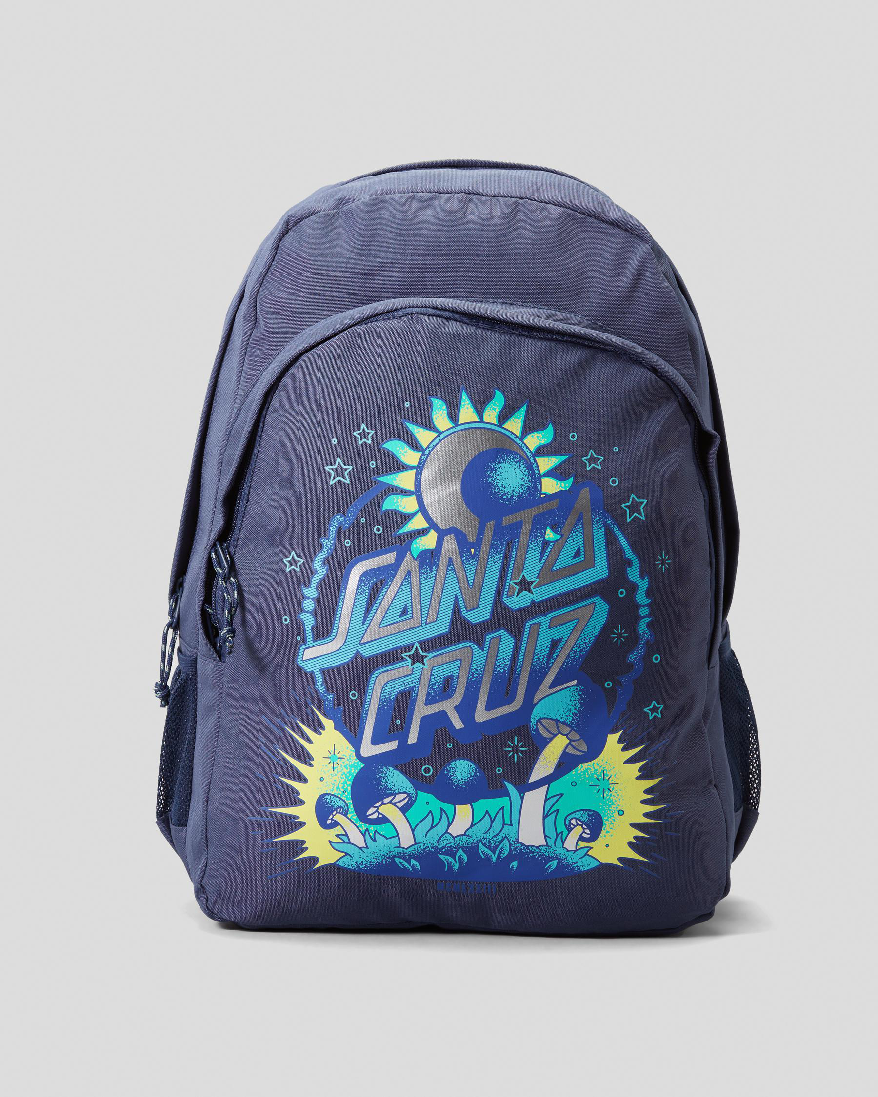 Shop Santa Cruz Dark Arts Dot Backpack In Navy - Fast Shipping & Easy ...