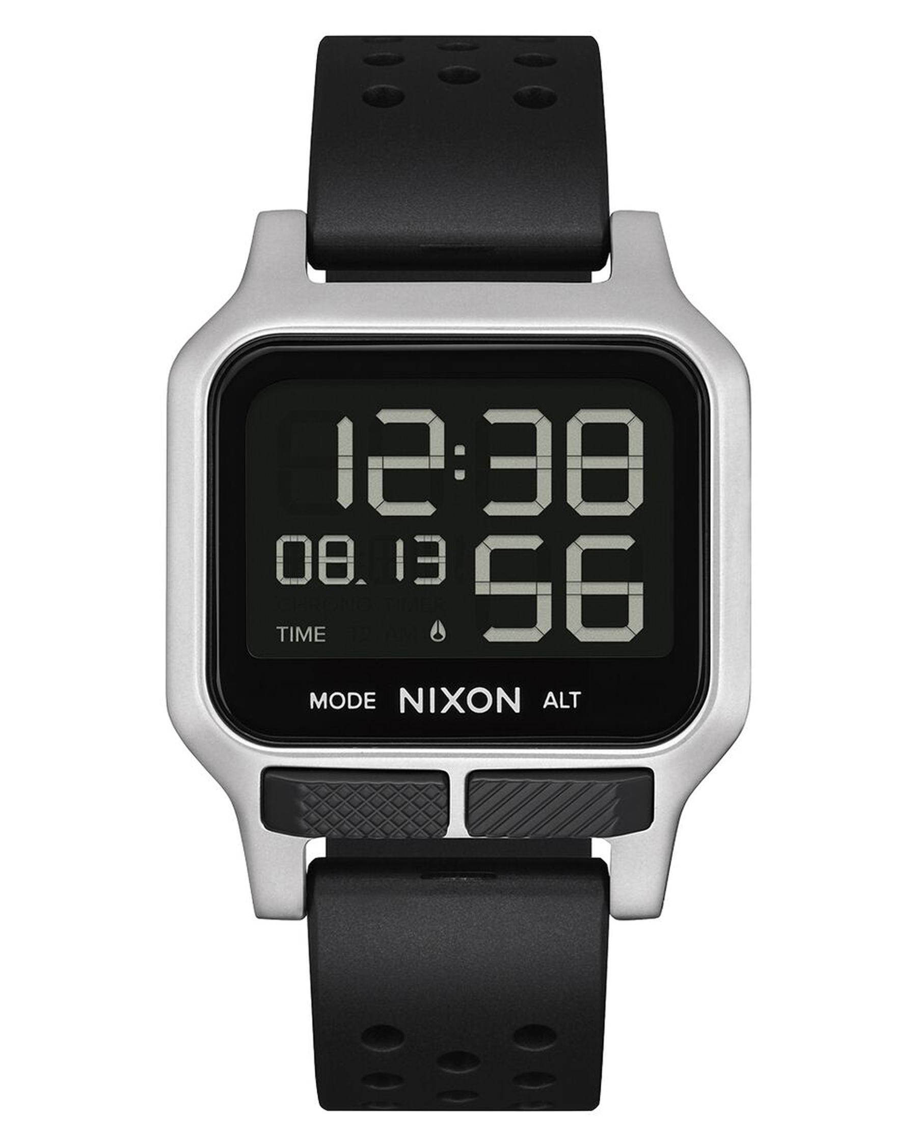Shop Nixon The Heat Watch In Silver - Fast Shipping & Easy Returns ...