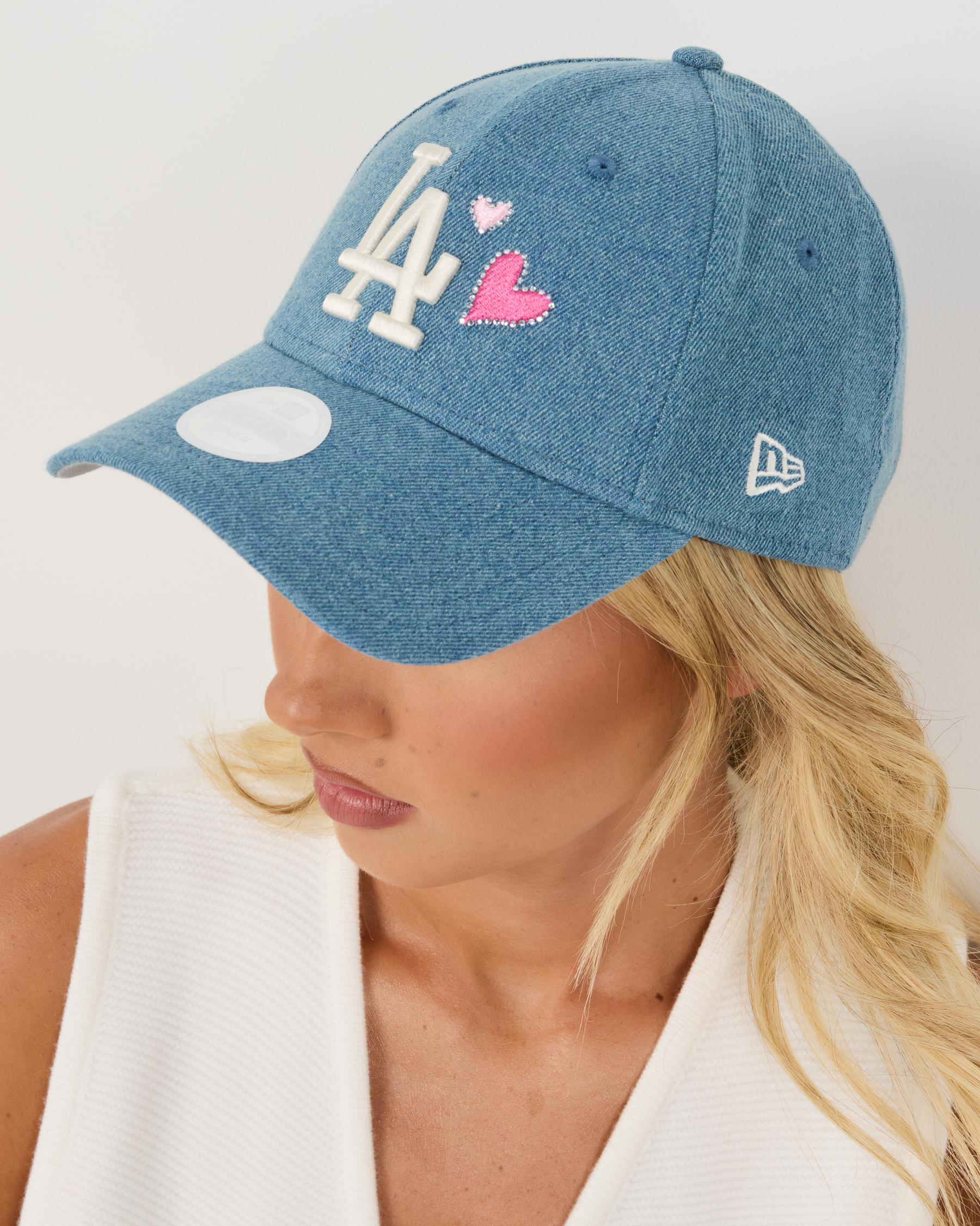 Shop New Era LA Dodgers Cap In Navy/optic White Uv - Fast Shipping ...