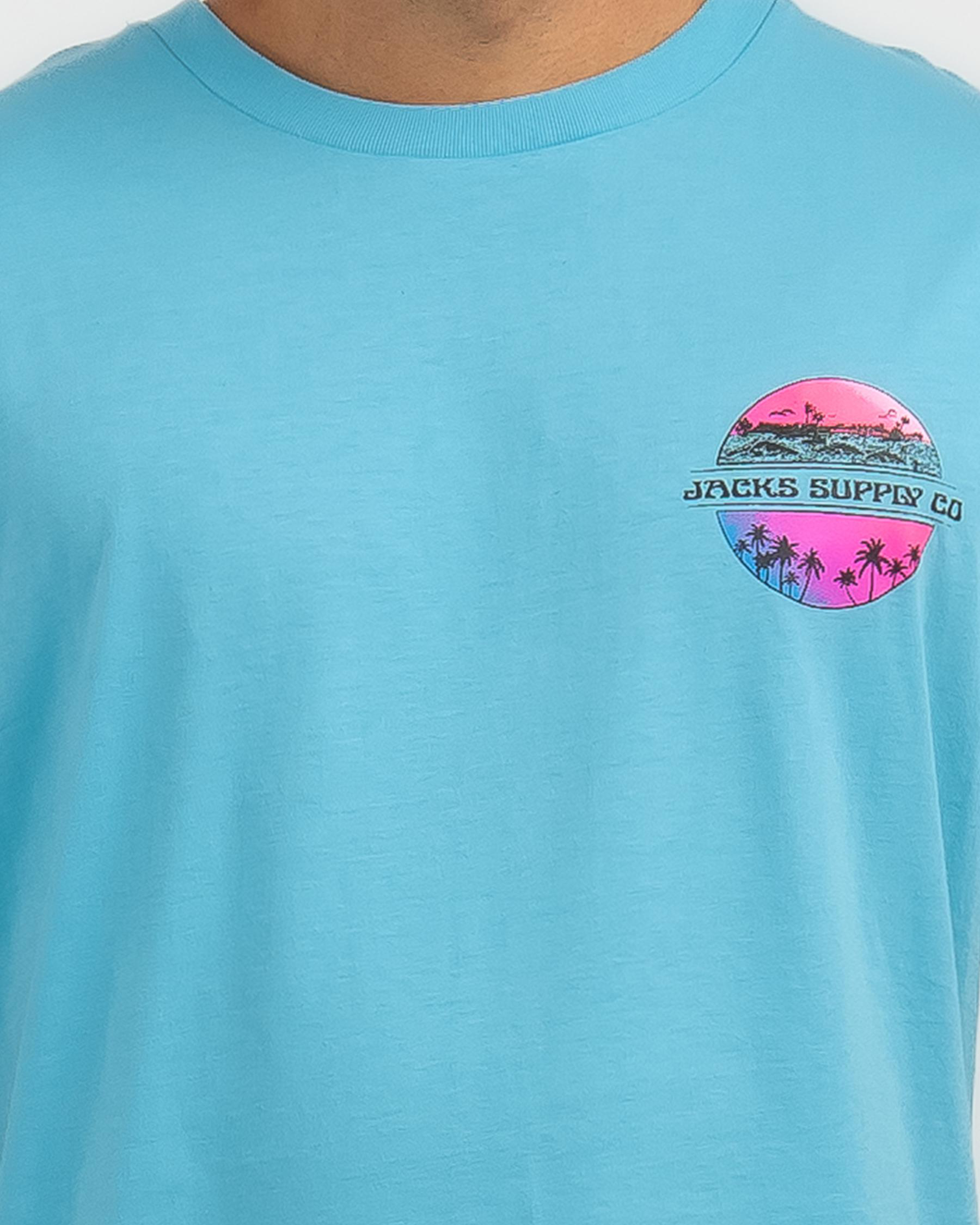 Shop Jacks Summer T-Shirt In Pastel Blue - Fast Shipping & Easy Returns ...