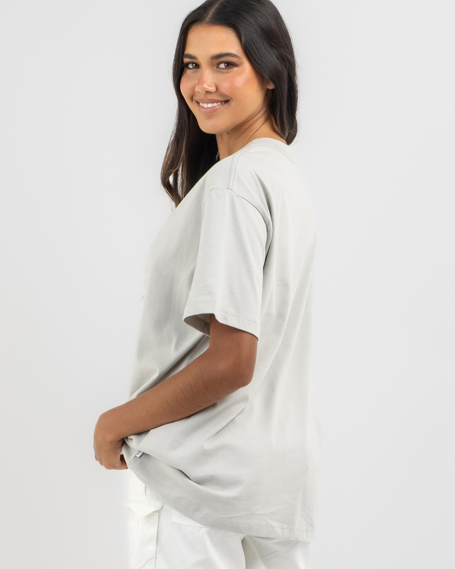 Shop RVCA Ground Cover Relaxed T-Shirt In Vapor - Fast Shipping & Easy Returns - City Beach ...