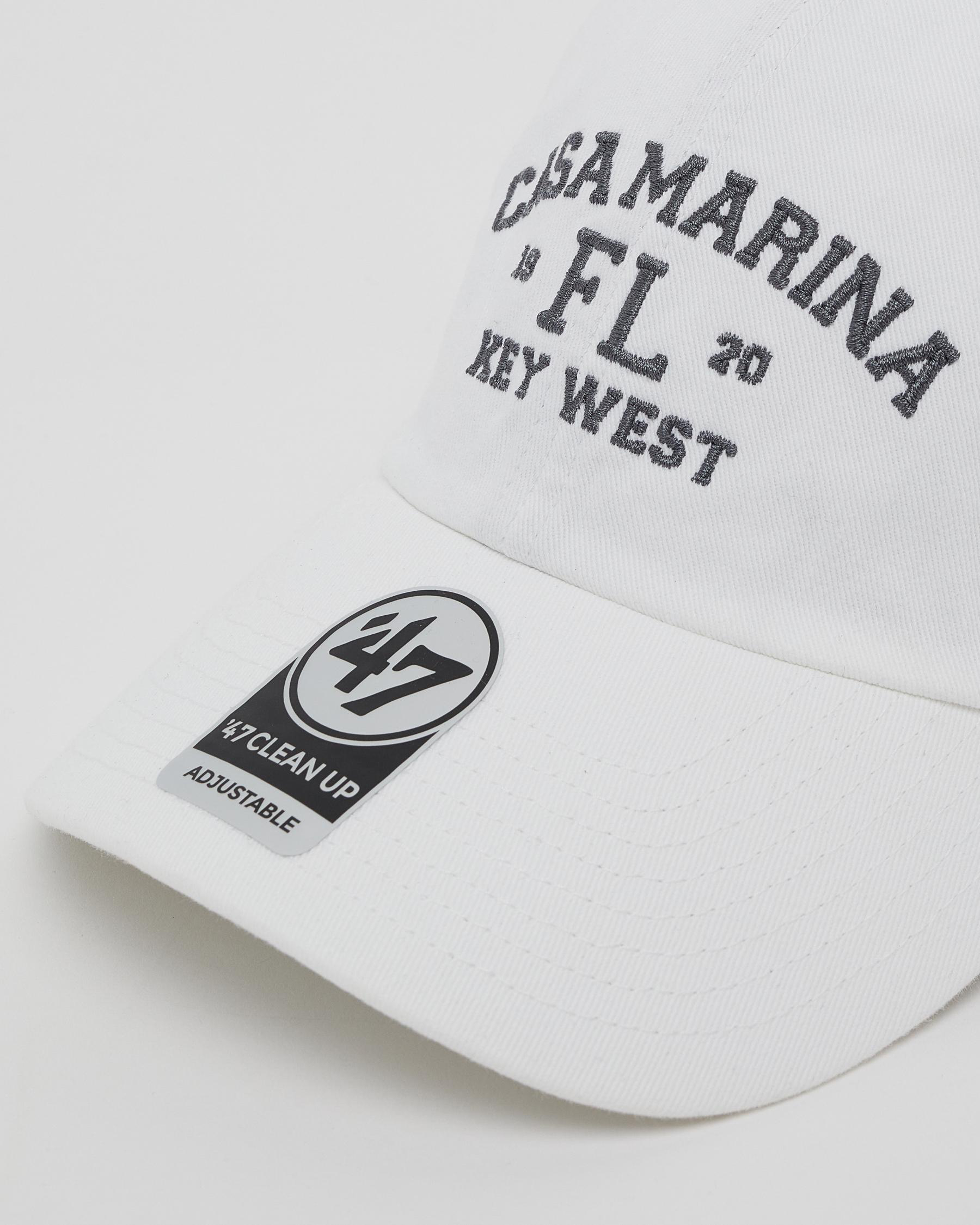 Shop Forty Seven City Key West Cap In White - Fast Shipping & Easy ...