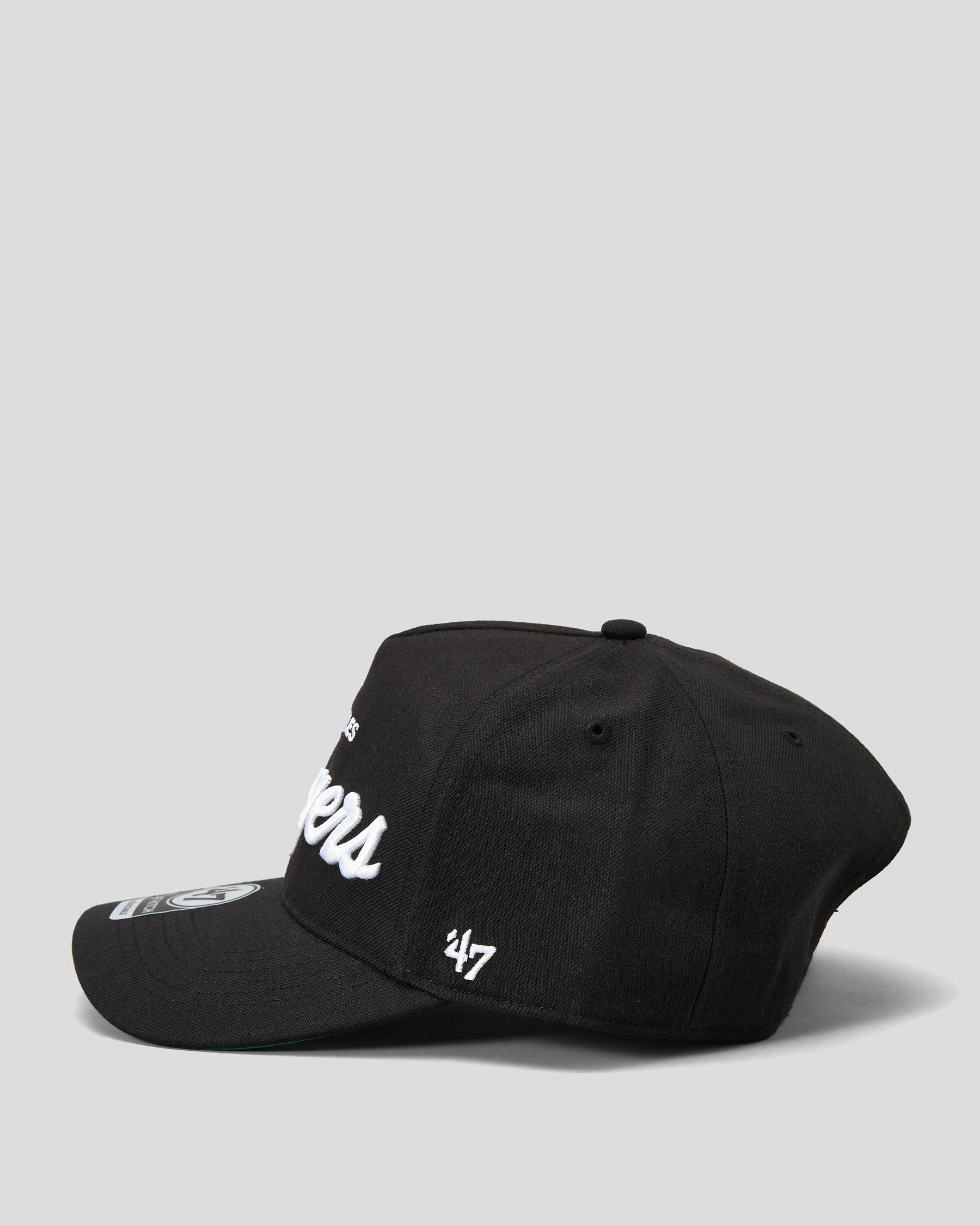 Shop Forty Seven Los Angeles Dodgers Attitude 47 Hitch Cap In Black ...