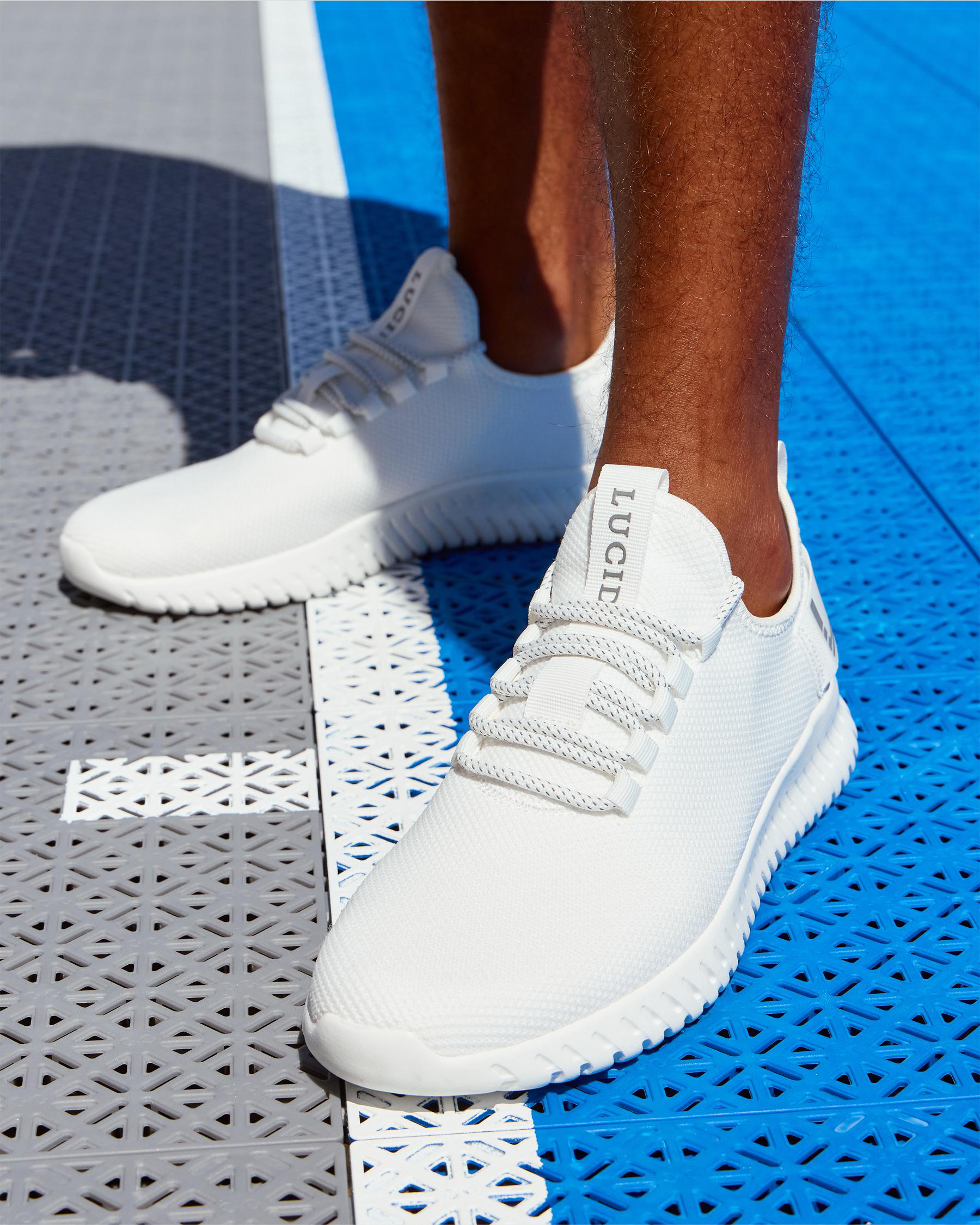 Shop Lucid Hamilton Shoes In White/white - Fast Shipping & Easy Returns ...
