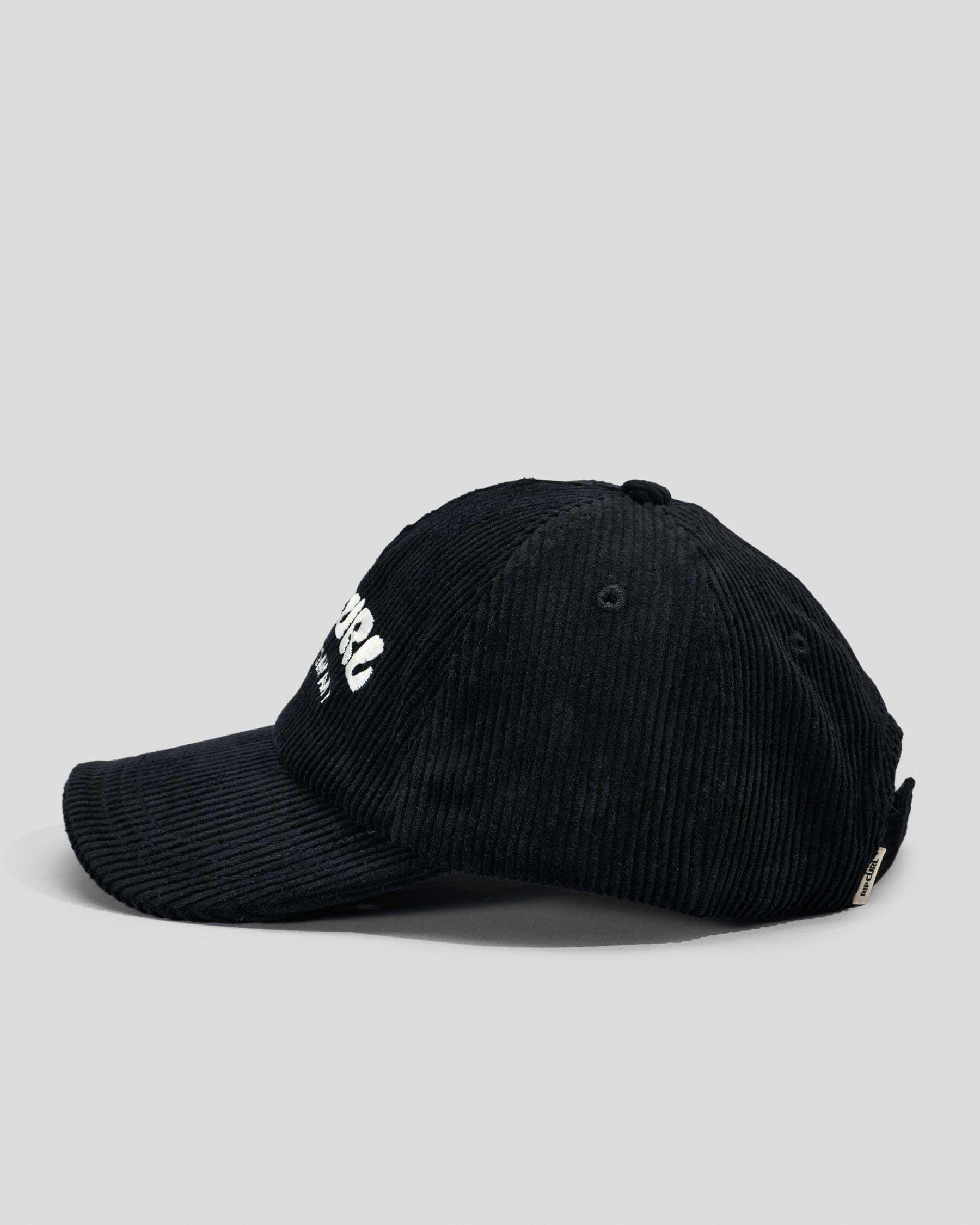 Rip Curl Split Surf Cord Cap In Black - FREE* Shipping & Easy Returns ...