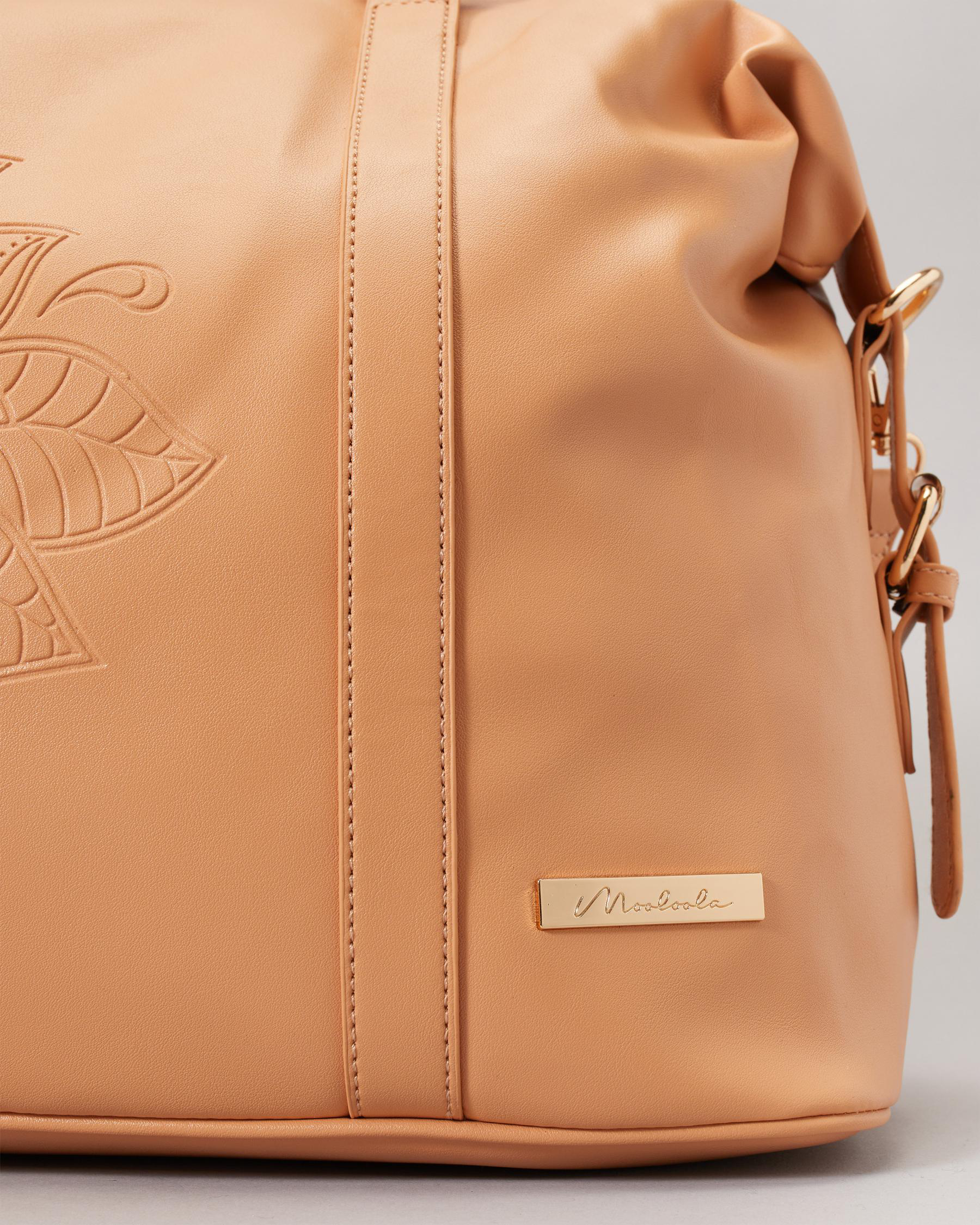Shop Mooloola Momo Travel Bag In Light Tan - Fast Shipping & Easy ...