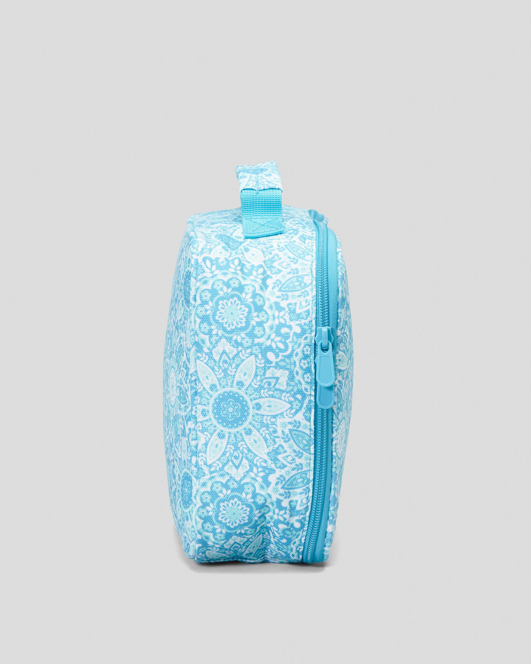 Shop Mooloola Helu Square Lunch Box In Blue - Fast Shipping & Easy ...