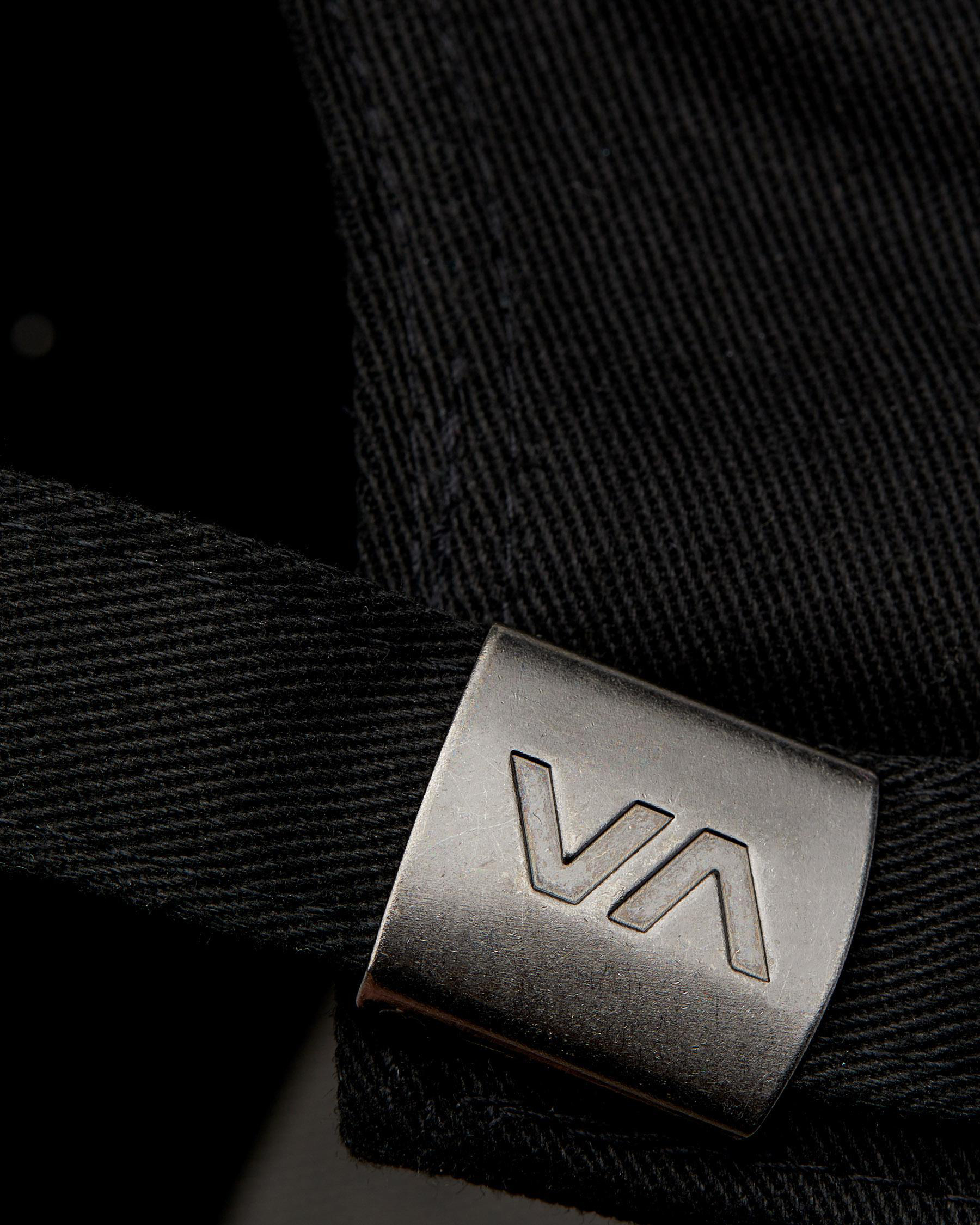 Shop RVCA VA Baseball Cap In Black - Fast Shipping & Easy Returns ...