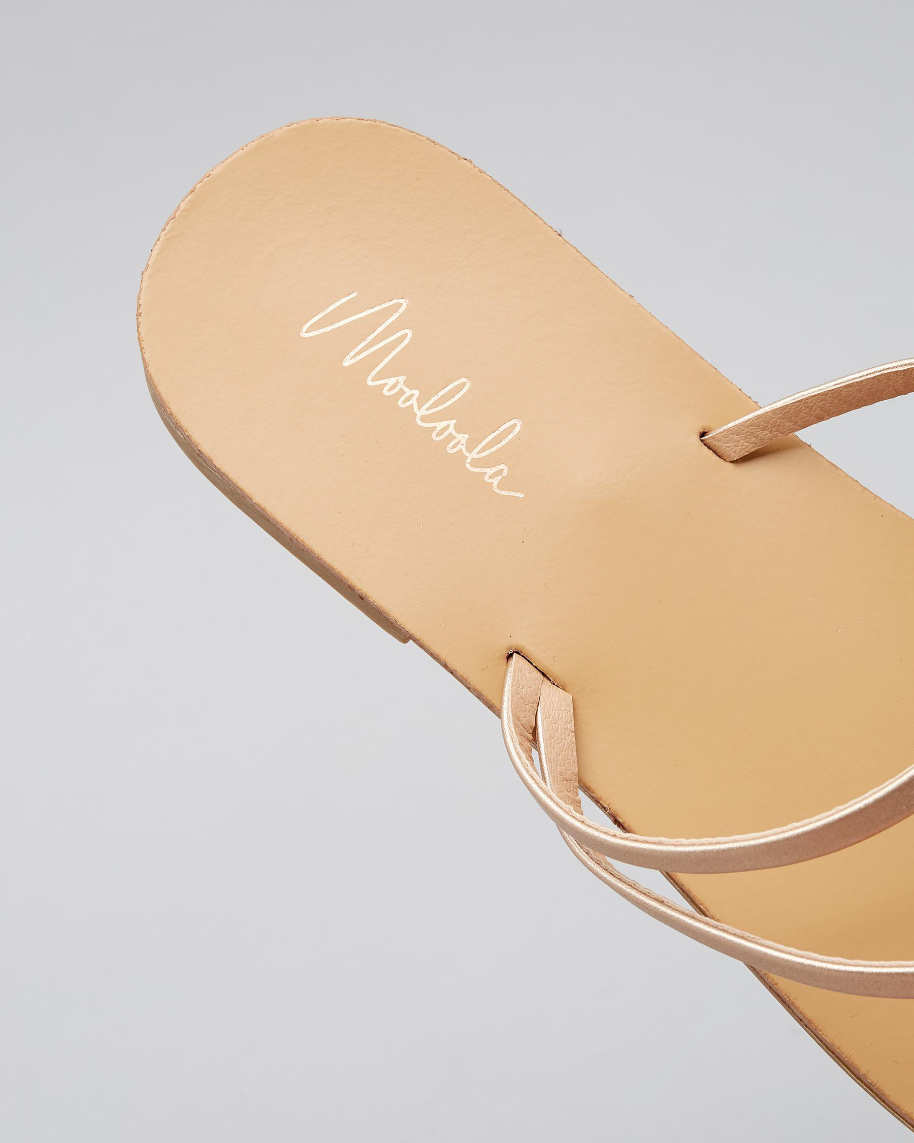 Shop Mooloola Lianna Sandals In Champagne Gold - Fast Shipping & Easy ...