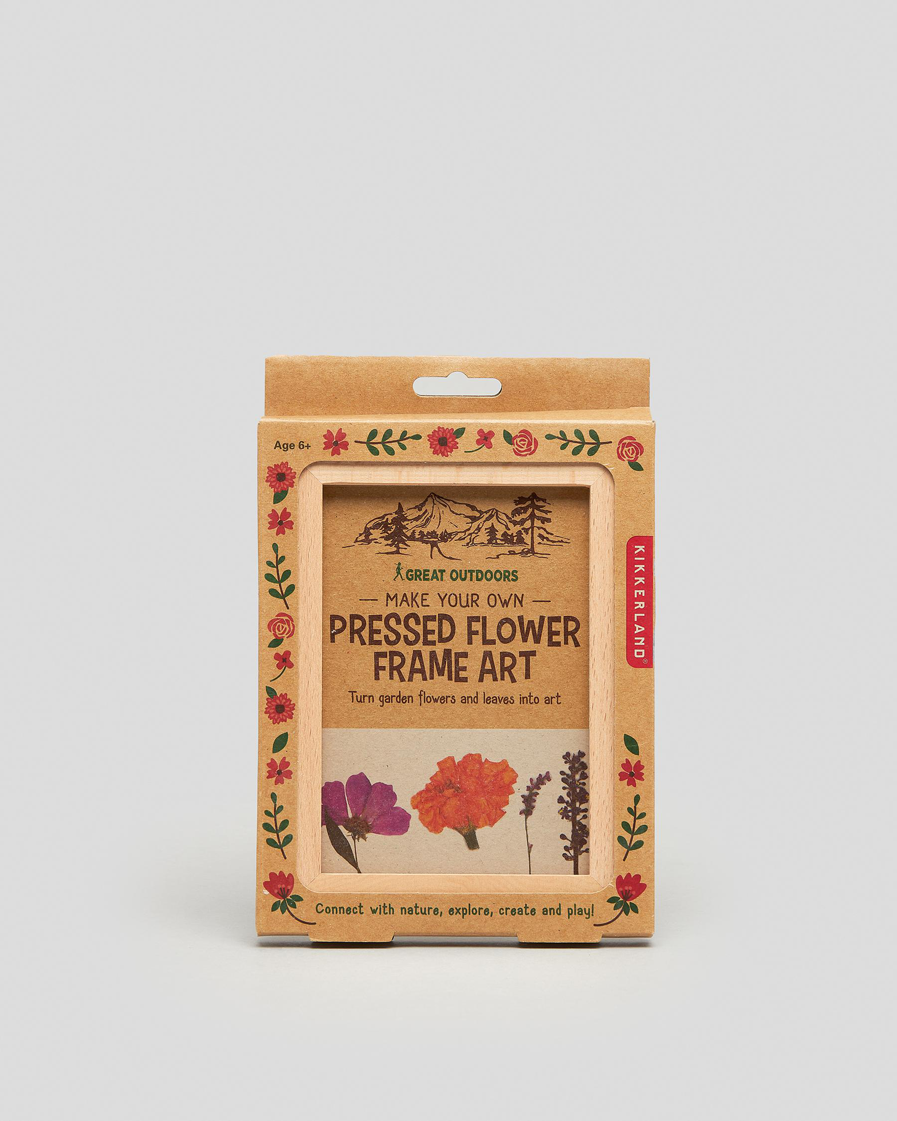 Shop Mooloola Flower Press Frame In Natural - Fast Shipping & Easy ...