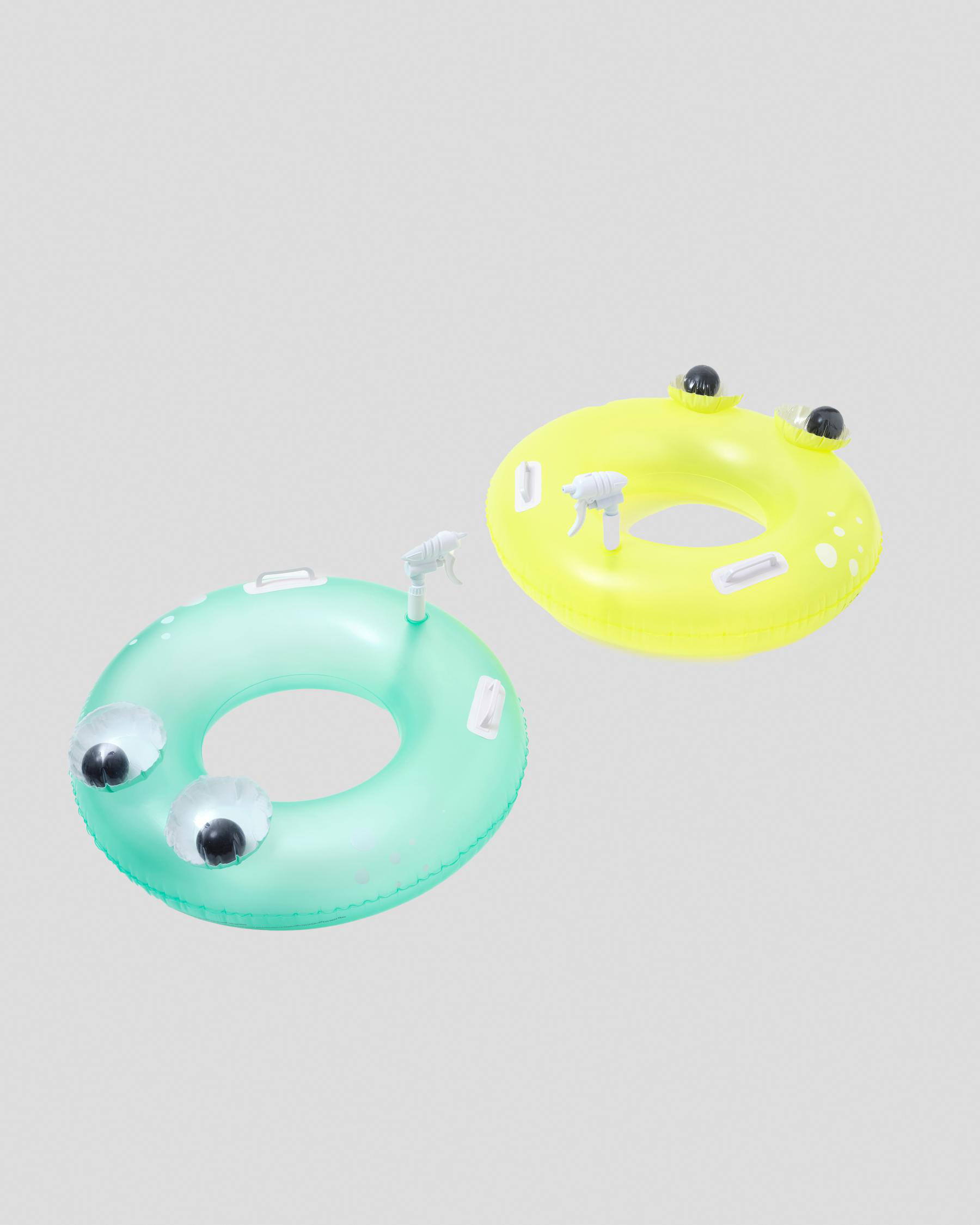 Sunnylife Sea Creature Pool Ring Soakers In Yellow/blue - FREE ...