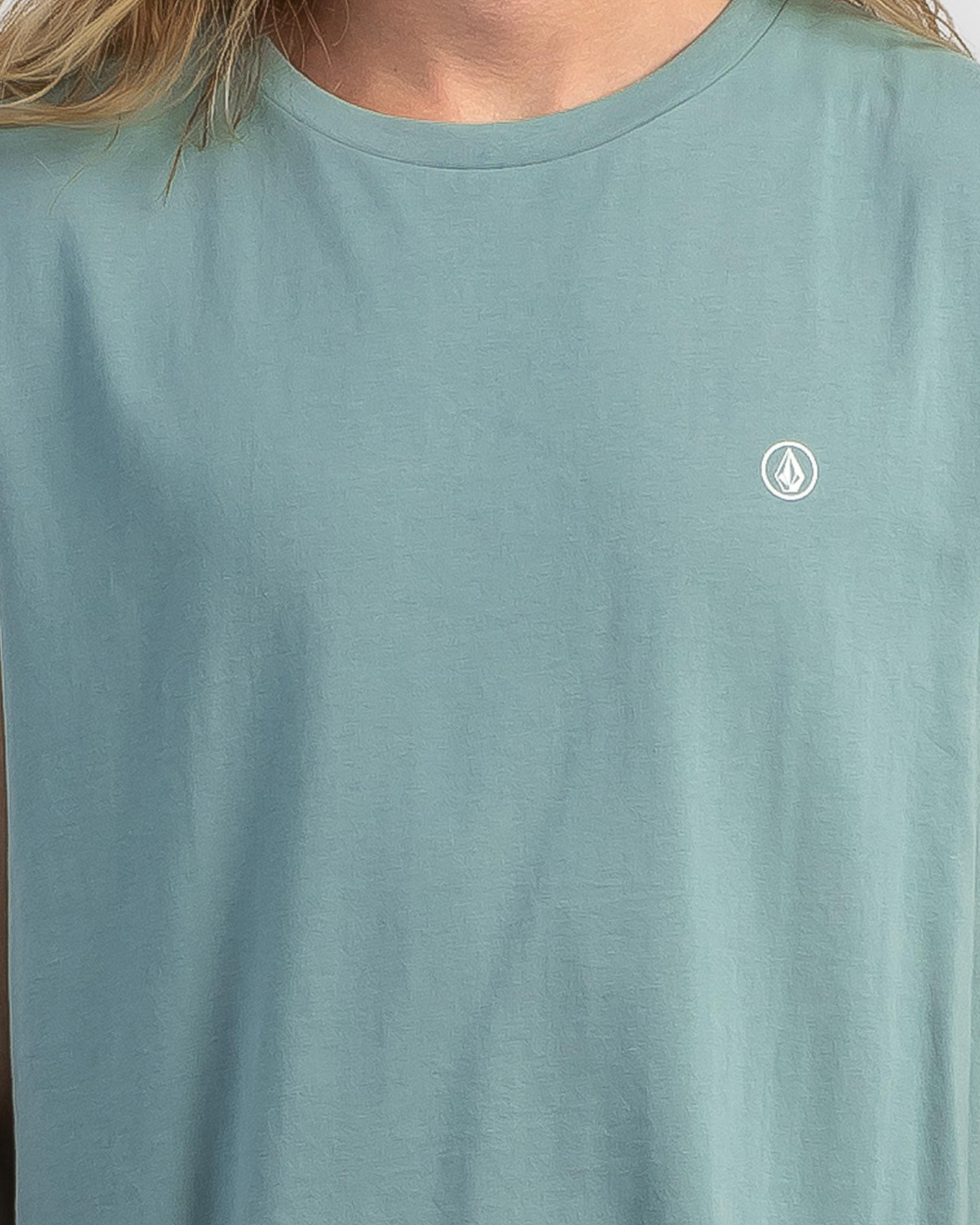 Shop Volcom Solid Muscle Tank In Fern - Fast Shipping & Easy Returns ...