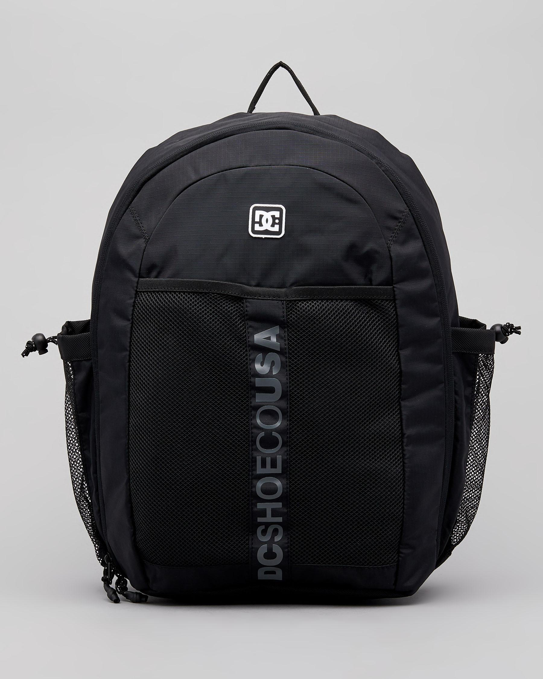 Shop DC Shoes Bumper Backpack In Black - Fast Shipping & Easy Returns ...