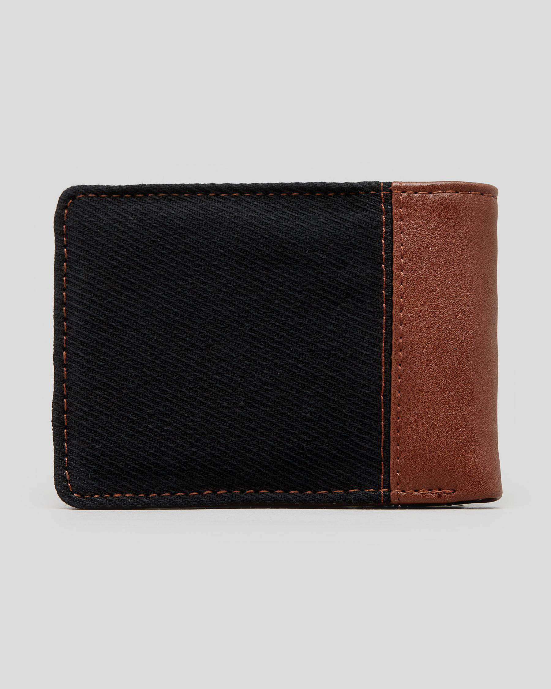 Shop Rusty Clean Break Wallet In Black - Fast Shipping & Easy Returns ...