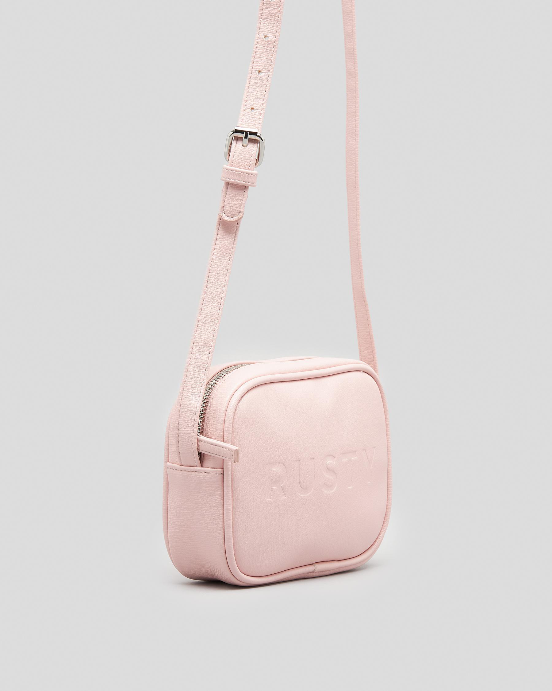 Shop Rusty Riviera Crossbody Bag In Pastel Pink - Fast Shipping & Easy ...