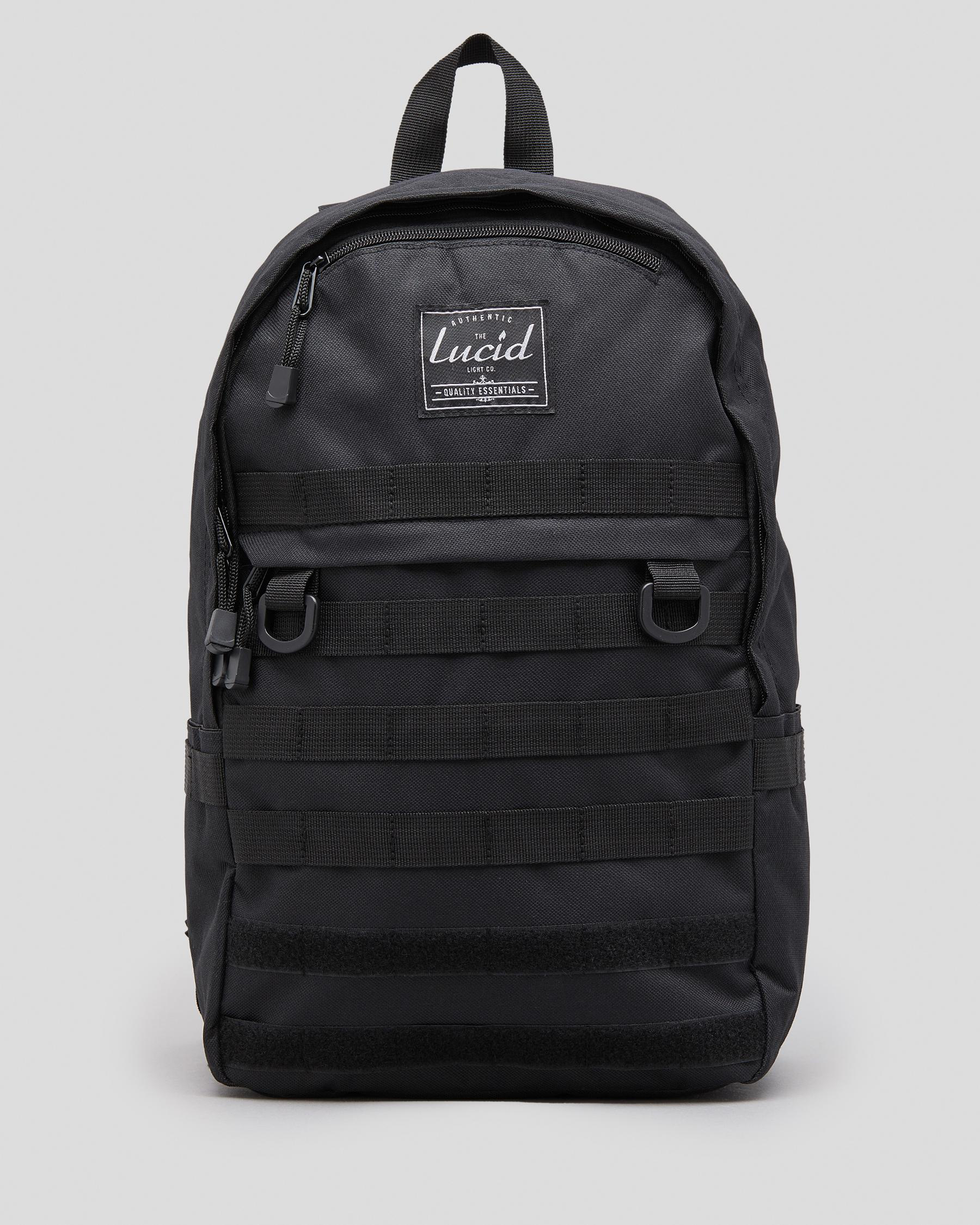 Shop Lucid Pinpoint Backpack In Black - Fast Shipping & Easy Returns ...