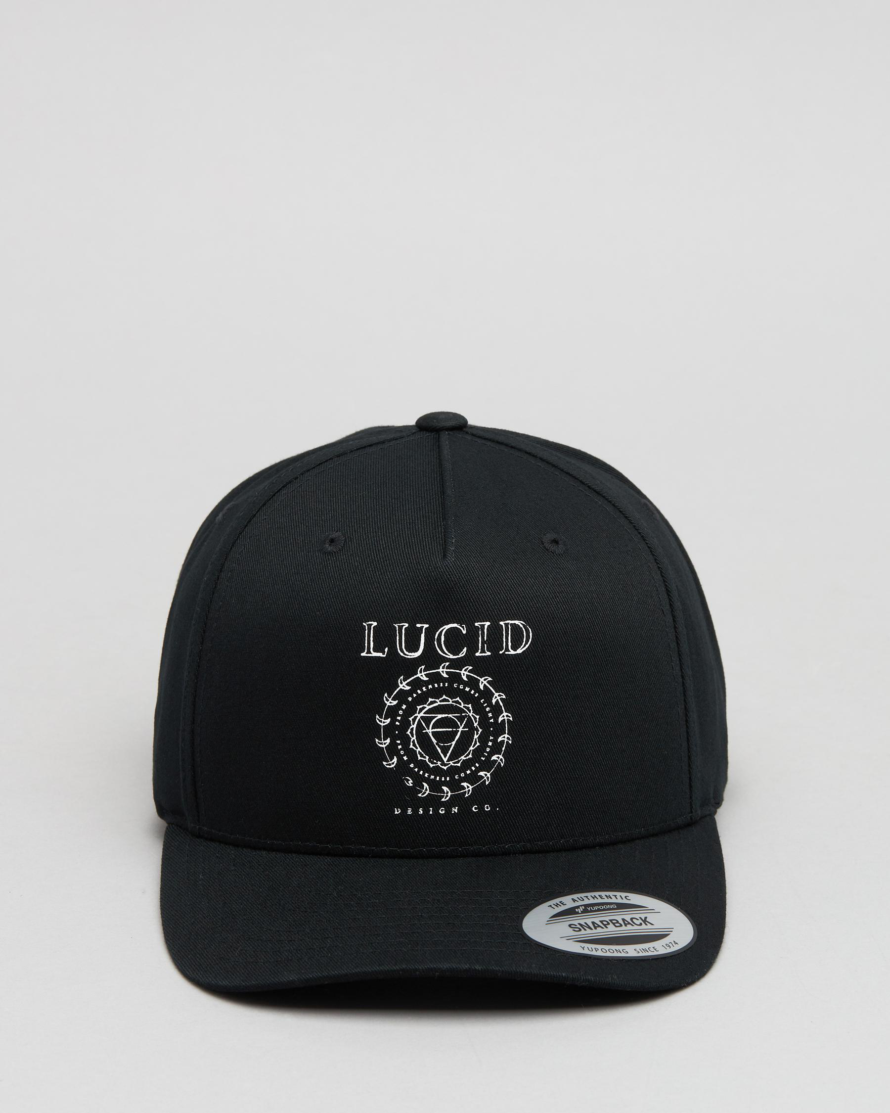 Shop Lucid Valour Snapback Cap In Black - Fast Shipping & Easy Returns ...