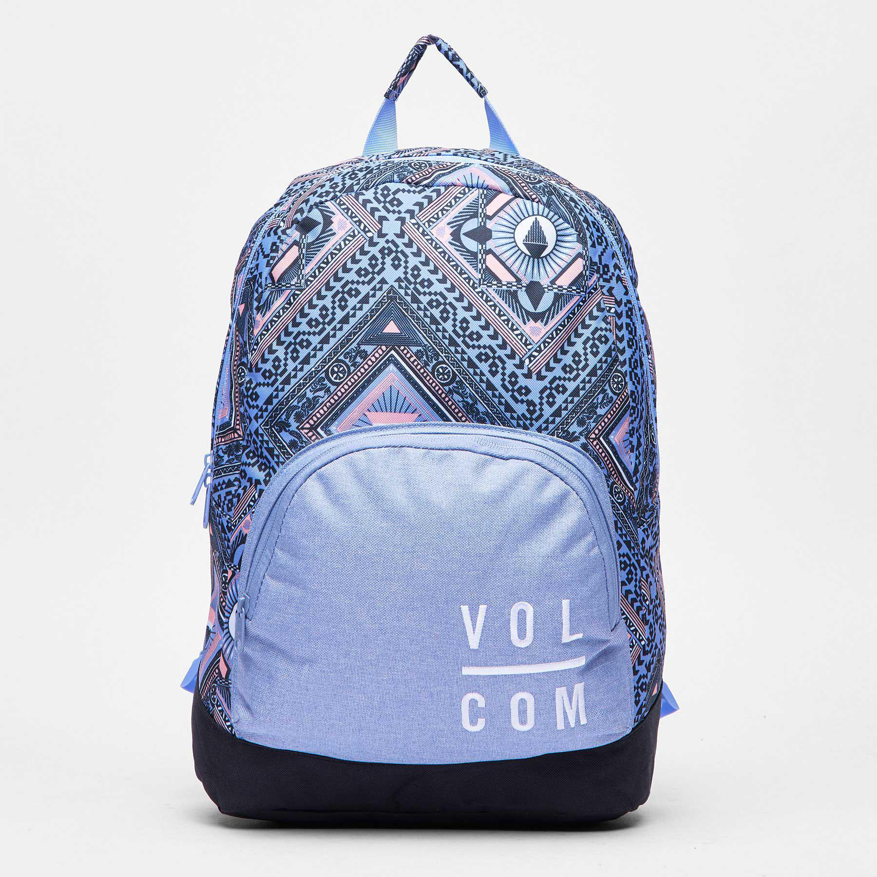 Shop Volcom Patch Attack Retreat Backpack In Misty Blue - Fast Shipping & Easy Returns - City ...
