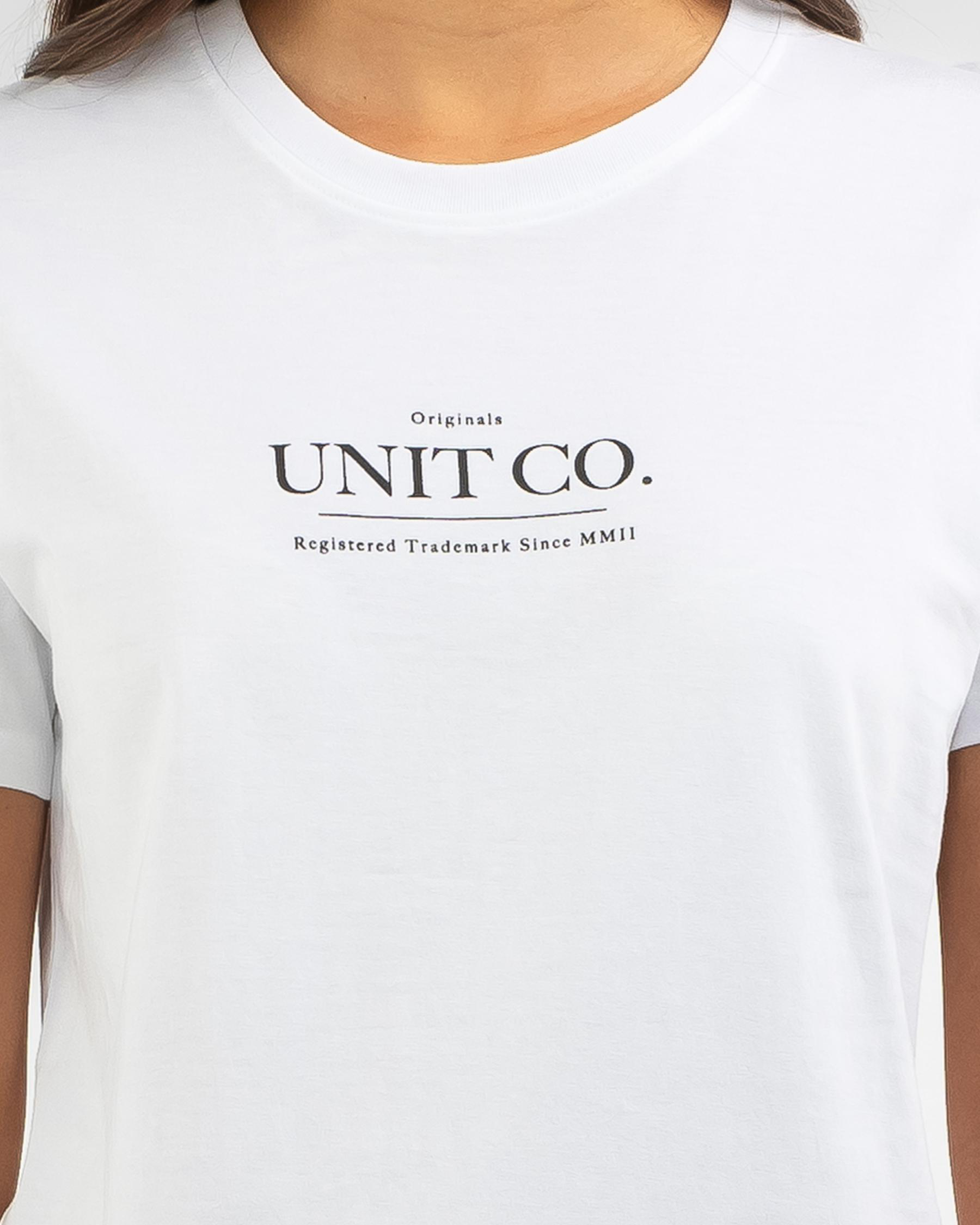 Shop Unit Roots T-Shirt In White - Fast Shipping & Easy Returns - City ...