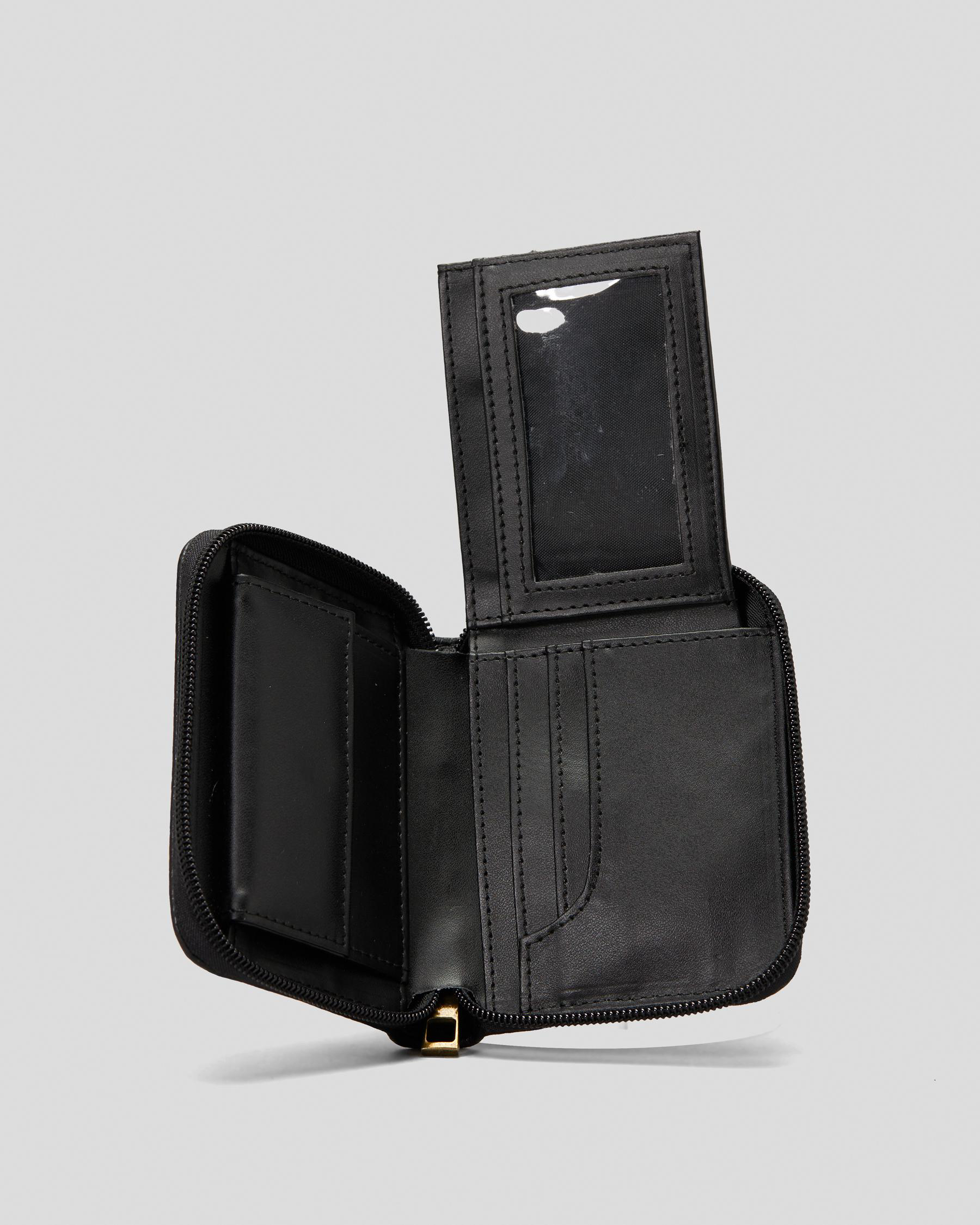 Shop Rip Curl Wanderer Wallet In Black - Fast Shipping & Easy Returns ...