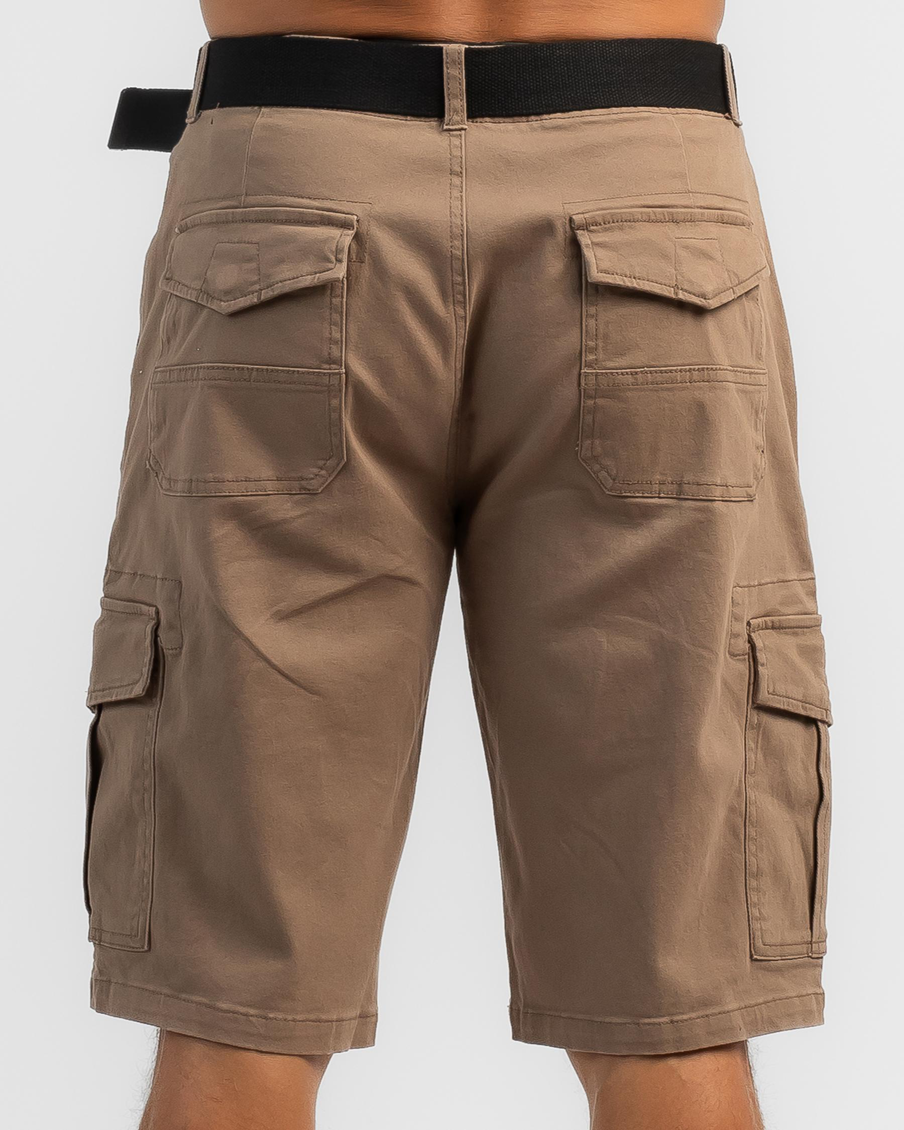 Shop Dexter Guardian Cargo Shorts In Tan - Fast Shipping & Easy Returns ...