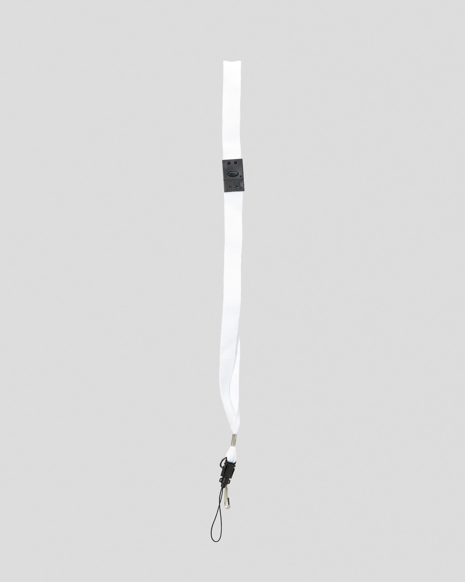 Get It Now 50cm Lanyard with Safety Clasp In White - FREE* Shipping ...
