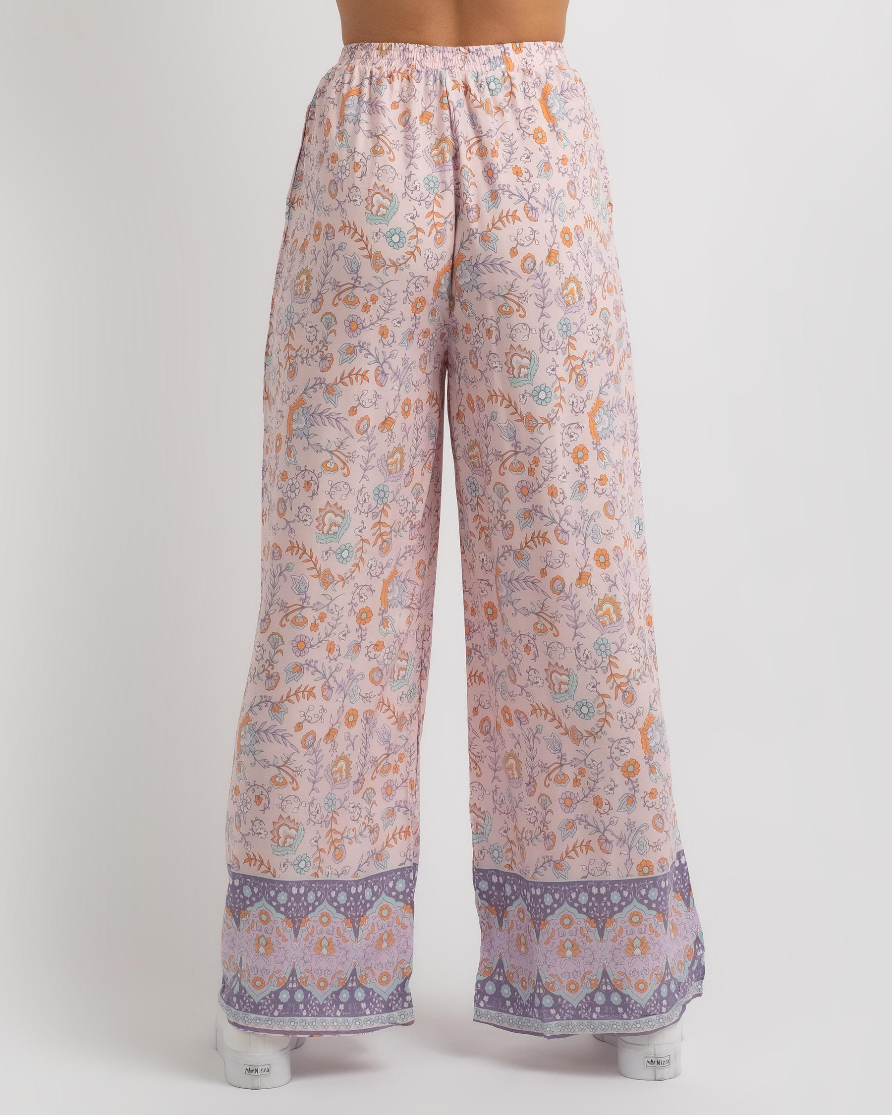Shop Pink Diamond Soraya Beach Pants In Pink - Fast Shipping & Easy ...