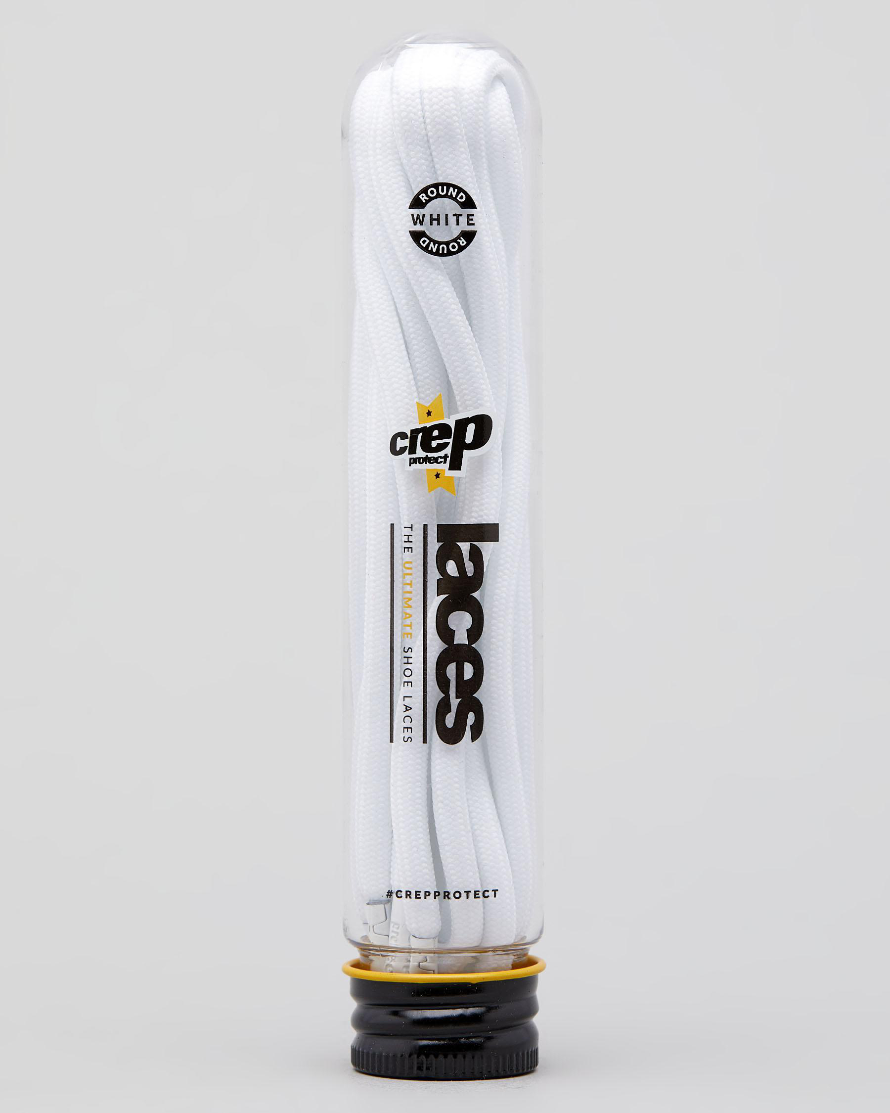 Crep Round Laces In White - FREE* Shipping & Easy Returns - City Beach ...