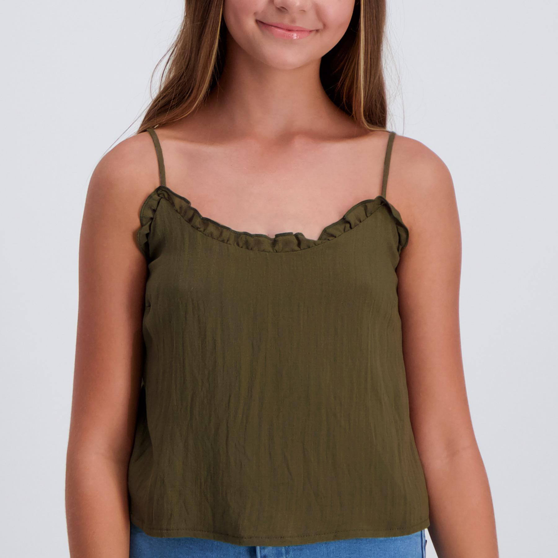 Shop Mooloola Girls' Shore Top In Khaki - Fast Shipping & Easy Returns ...
