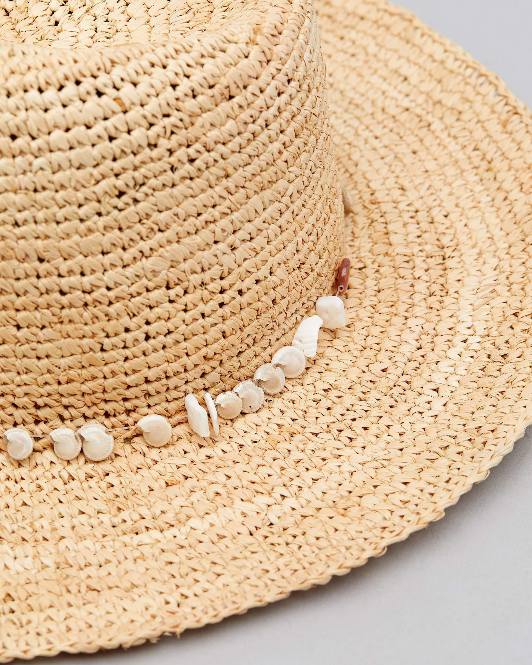 Shop Mooloola Freya Panama Hat In Sand - Fast Shipping & Easy Returns ...