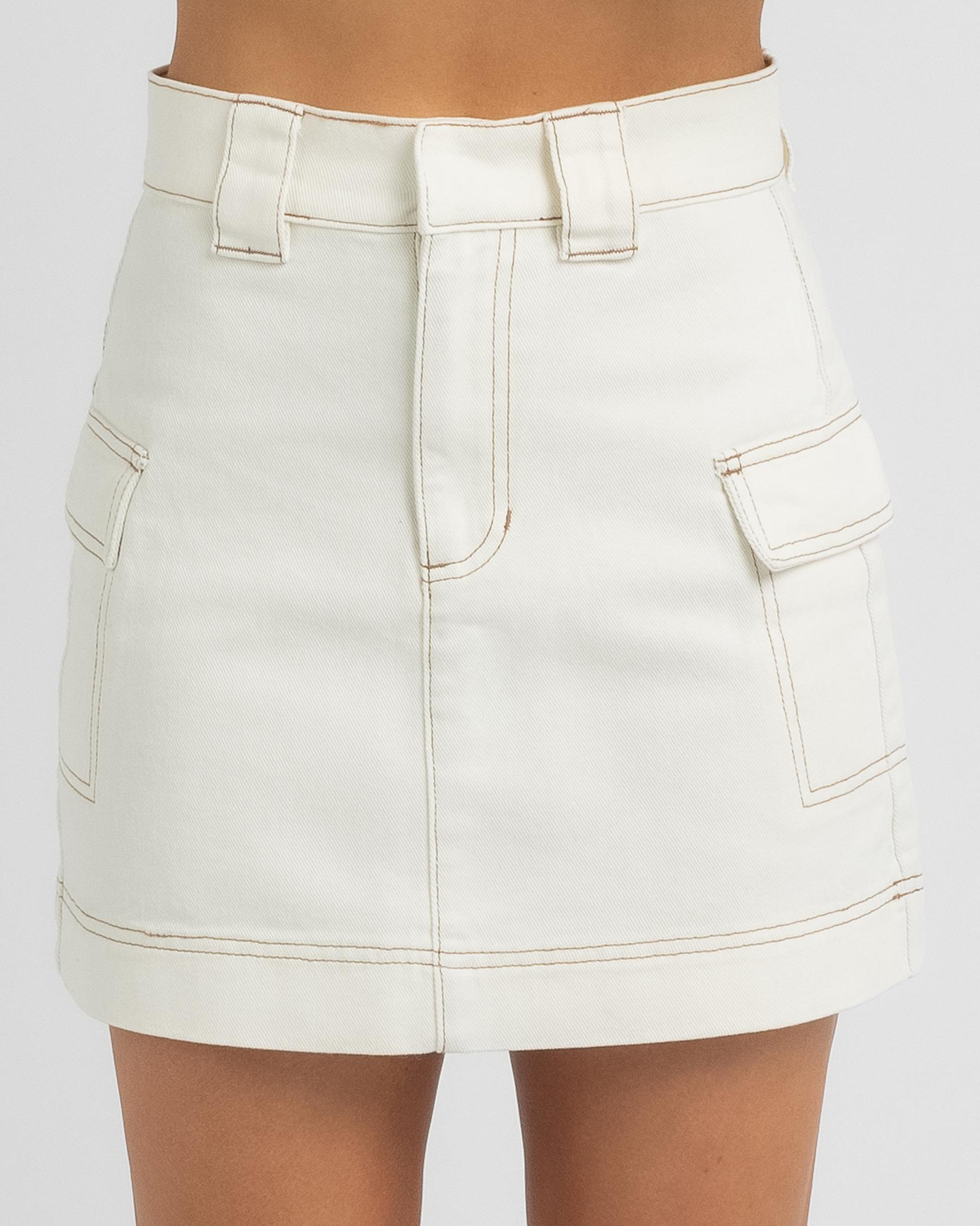 Shop Used Combat Skirt In White - Fast Shipping & Easy Returns - City ...