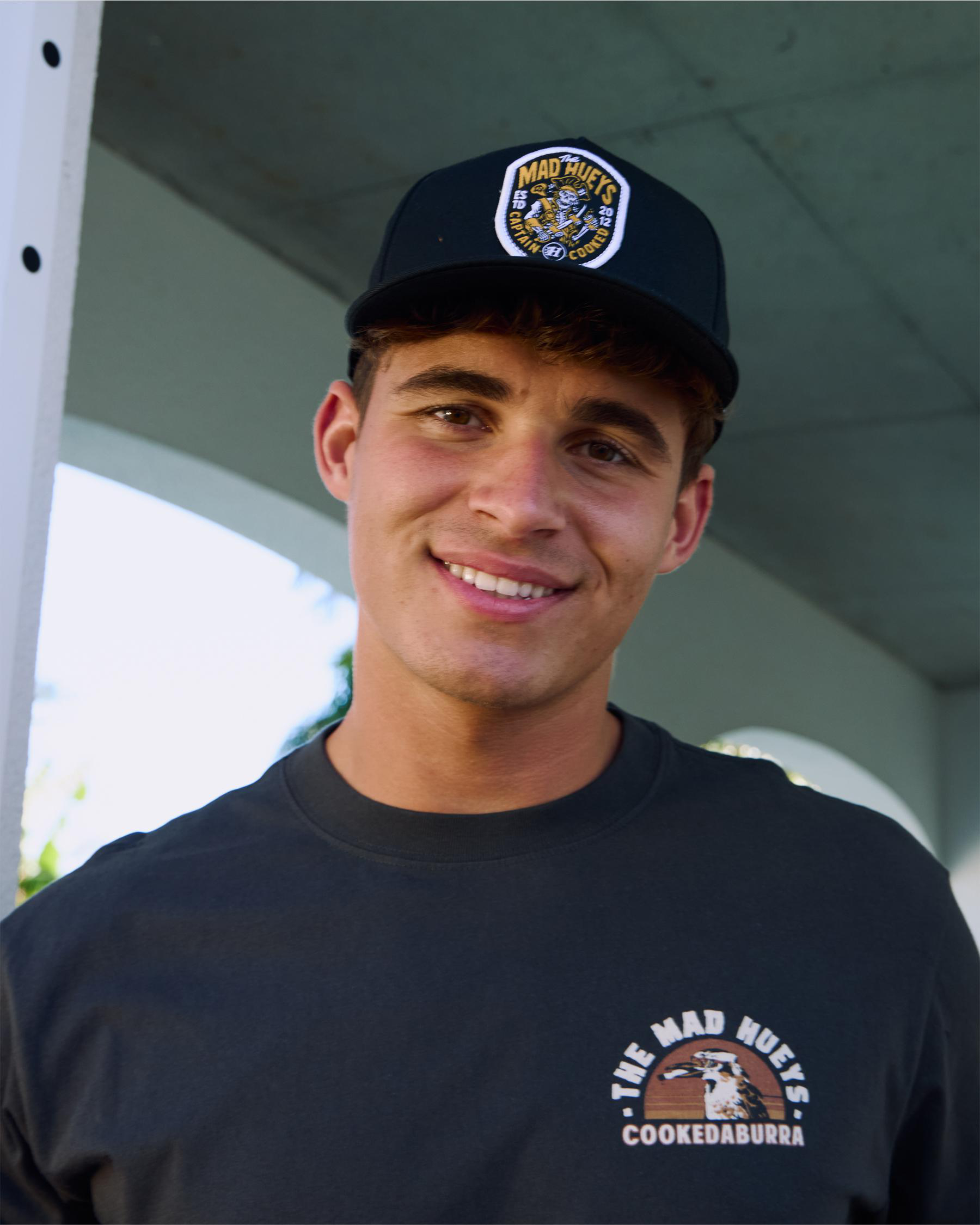 The Mad Hueys The Captains Cooked Snapback Cap In Black - FREE ...