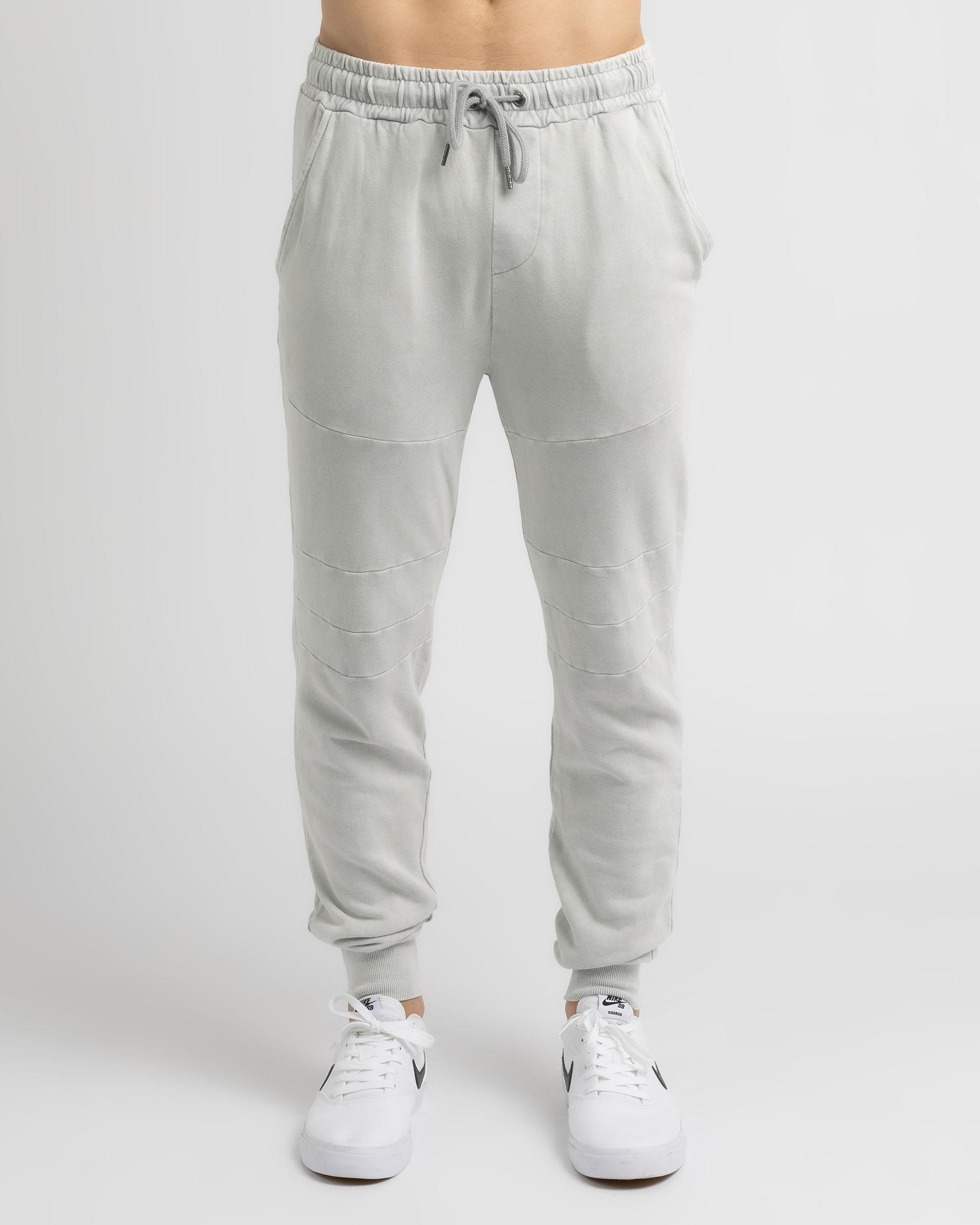 Shop Lucid Toxicity Track Pants In Light Grey Acid - Fast Shipping ...