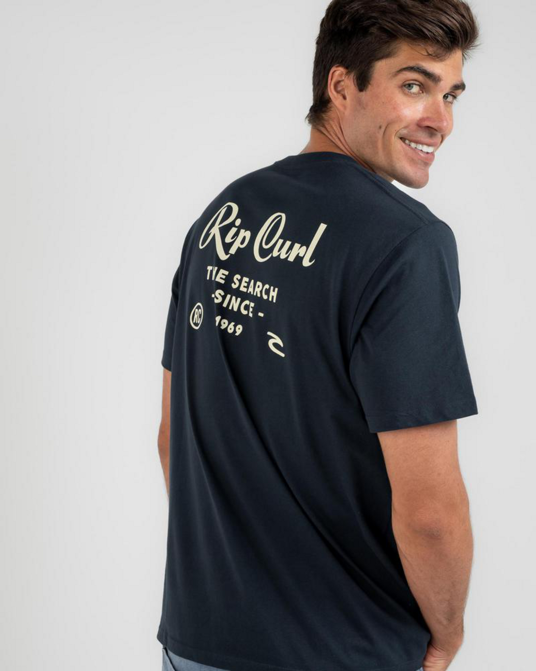 Shop Rip Curl Twist T-Shirt In Dark Navy - Fast Shipping & Easy Returns ...