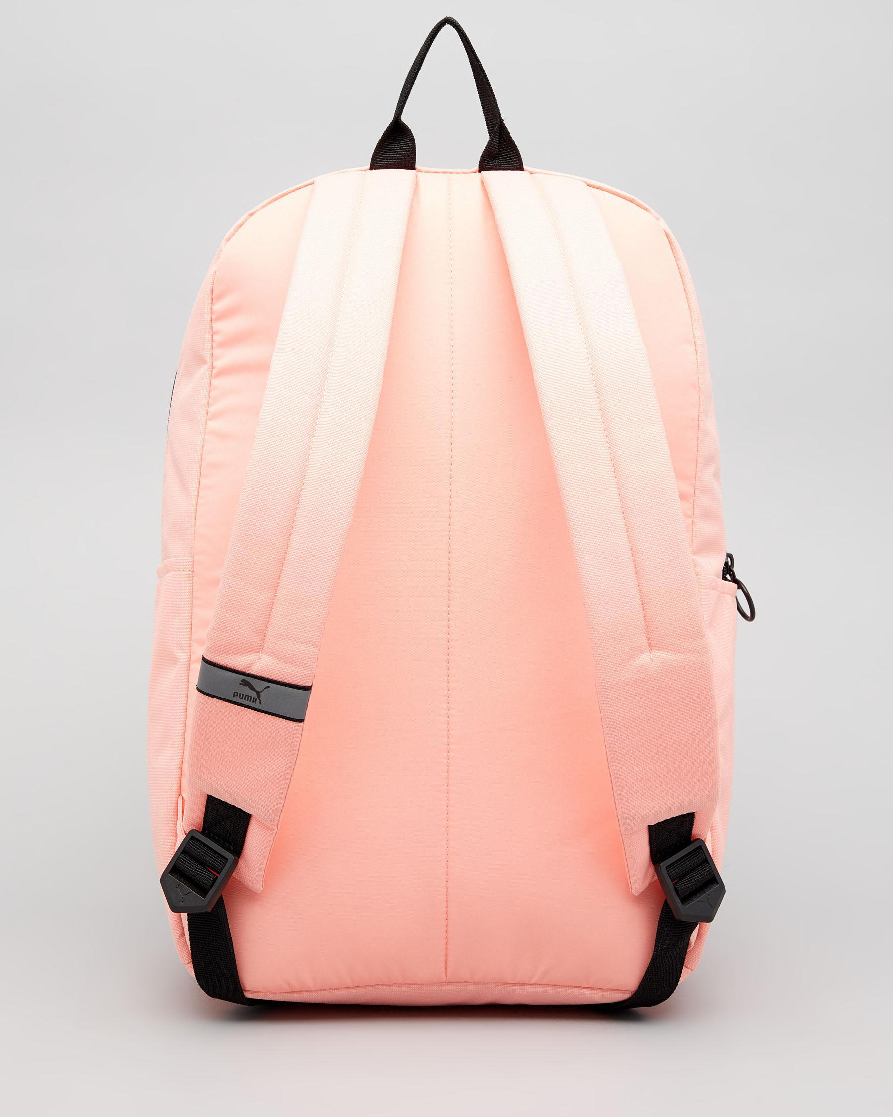 Shop Puma Originals Urban Backpack In Apricot Blush - Fast Shipping ...