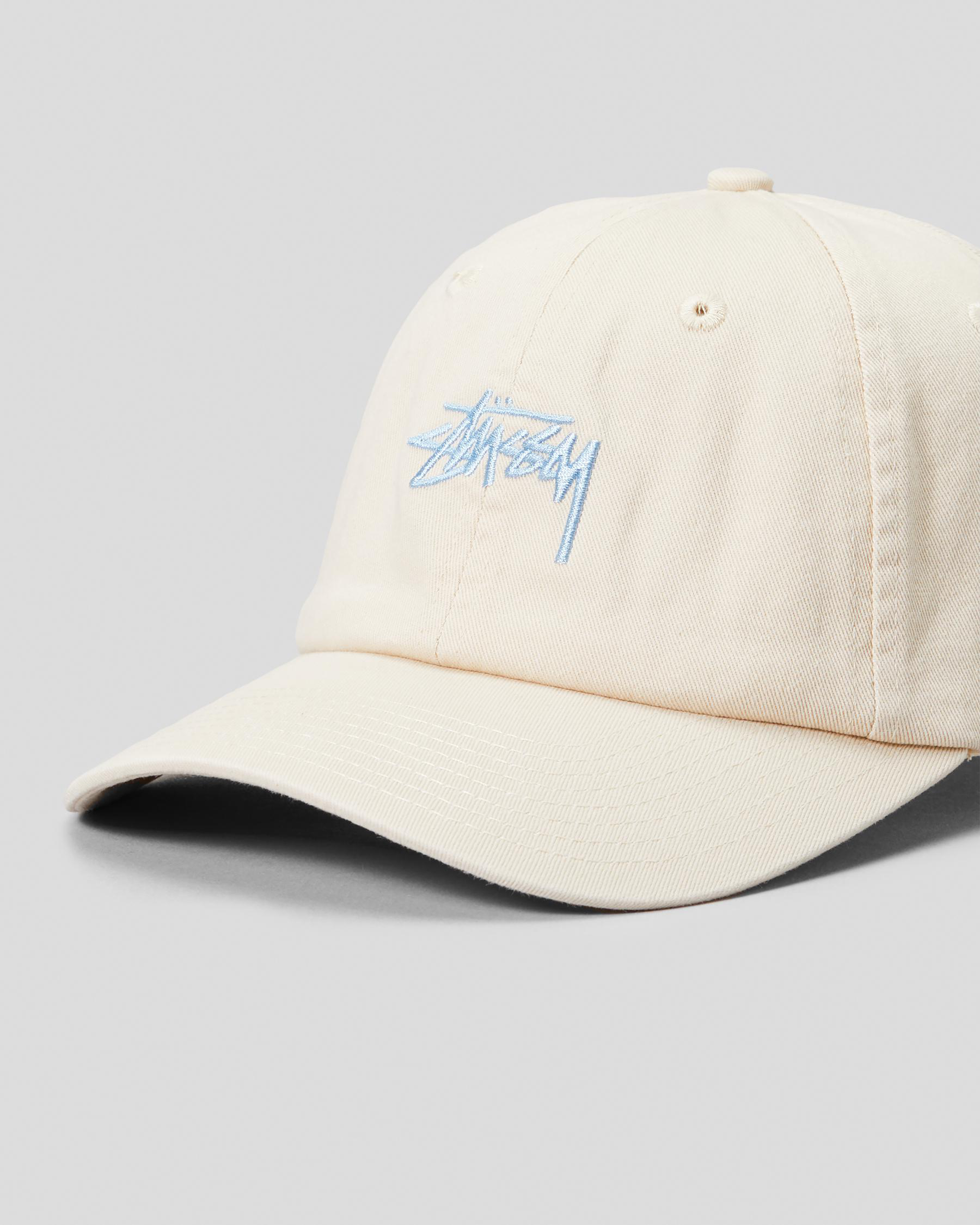 Shop Stussy Stock Low Pro Cap In Natural - Fast Shipping & Easy Returns ...