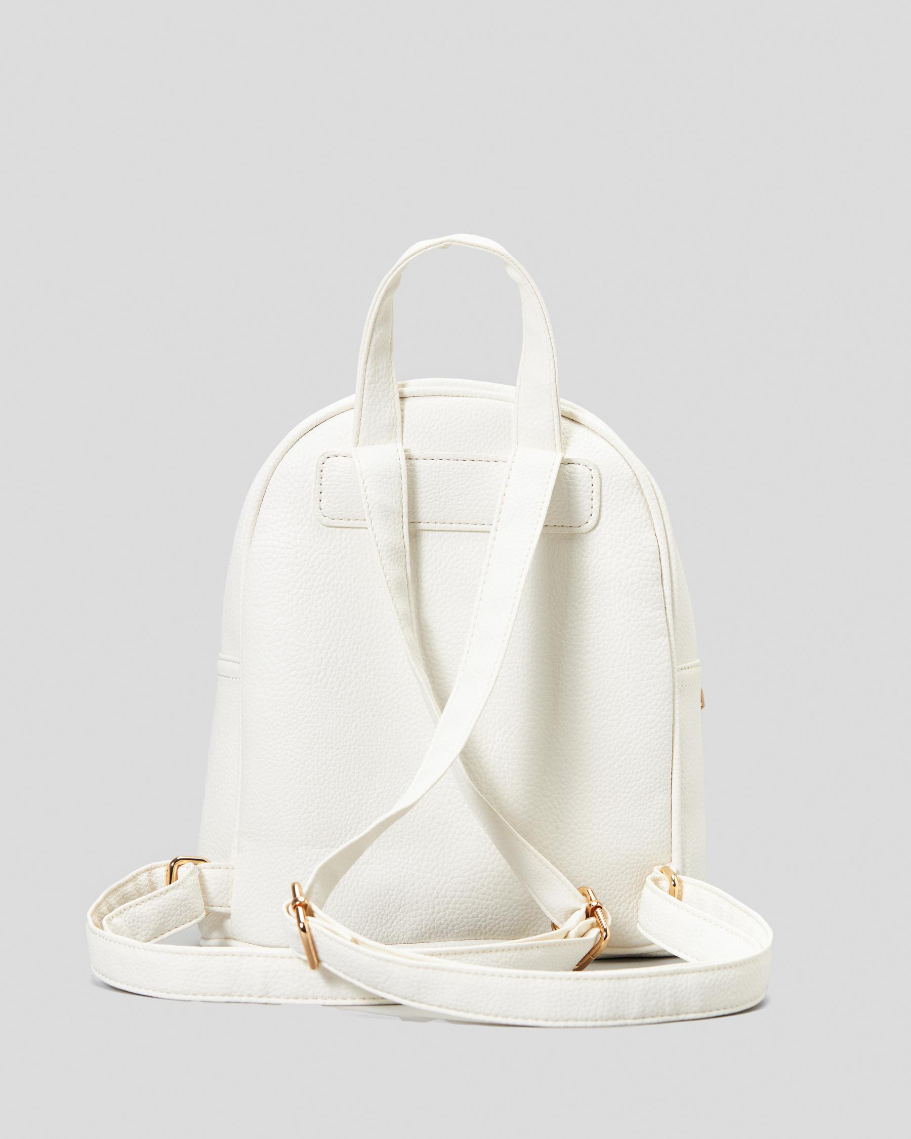 Shop Ava And Ever Jamie Mini Backpack In White - Fast Shipping & Easy ...