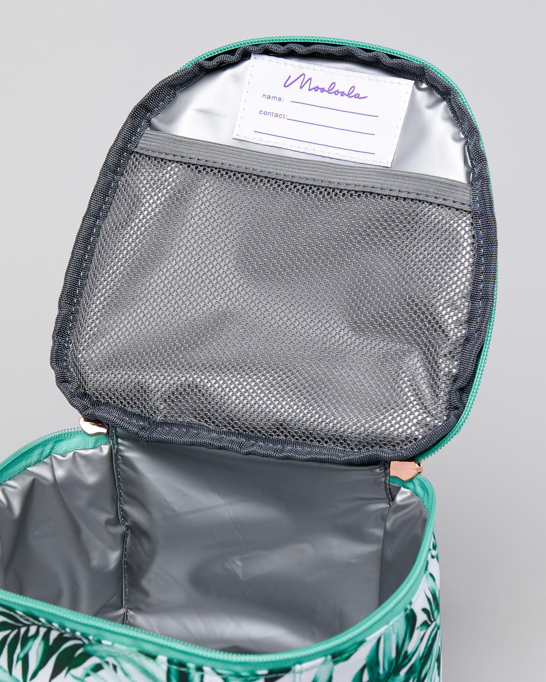 Shop Mooloola Quin Leaf Lunch Box In Green - Fast Shipping & Easy ...