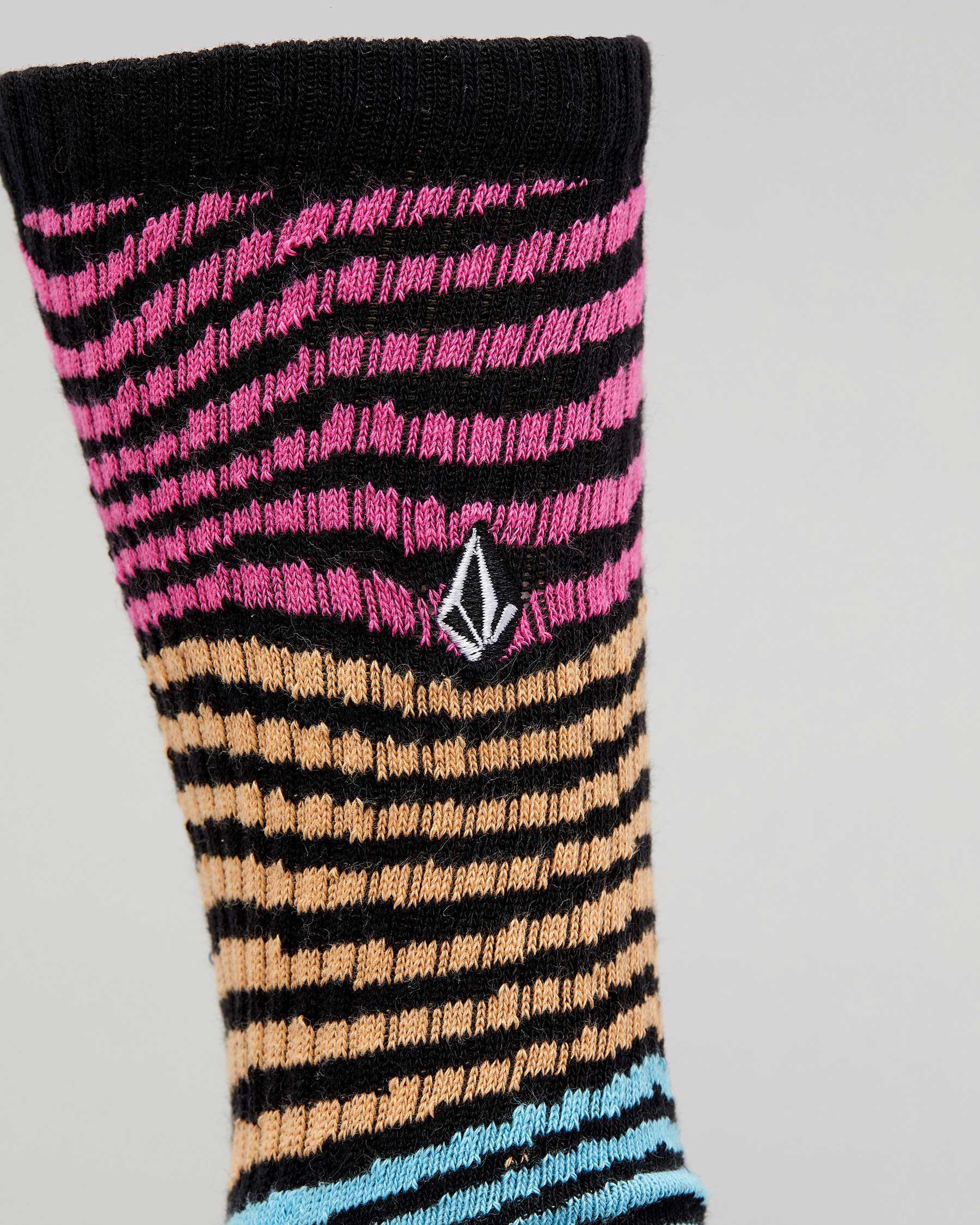 Shop Volcom Vibes Socks In Pink - Fast Shipping & Easy Returns - City ...