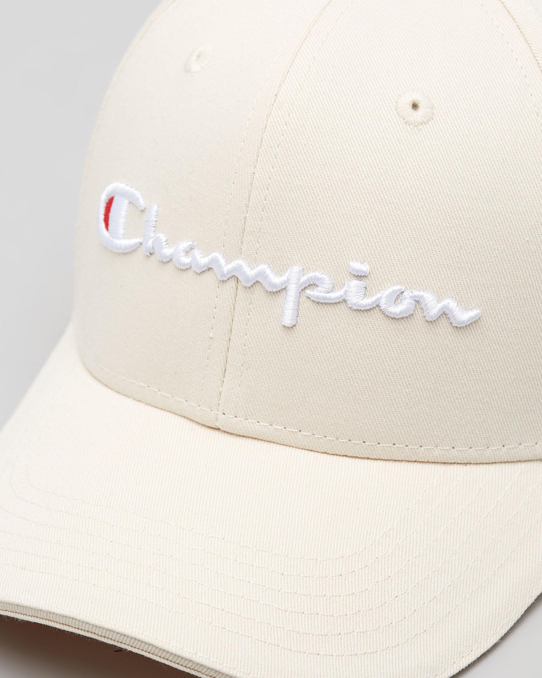 Shop Champion Logo Cap In Still Beige - Fast Shipping & Easy Returns ...