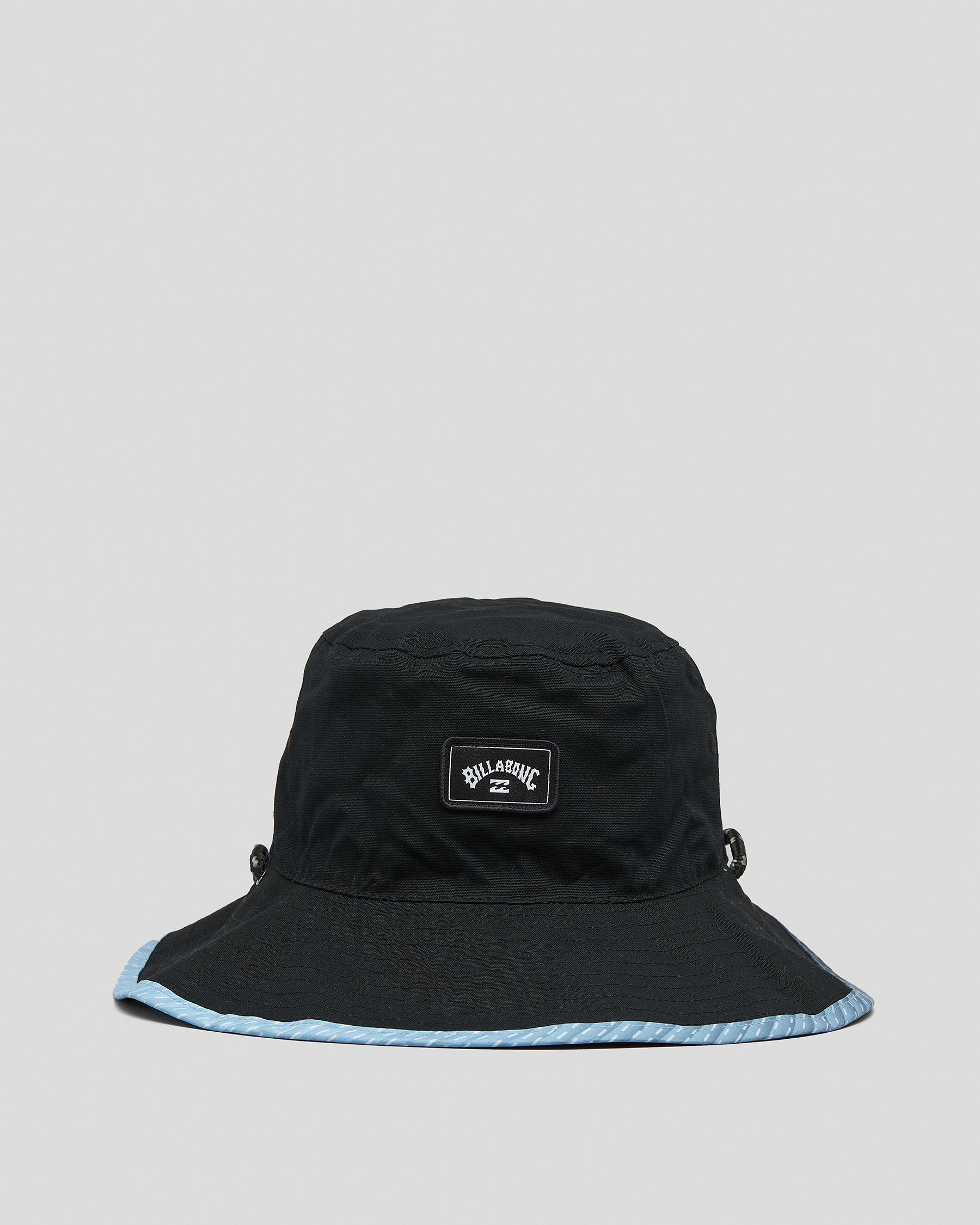 Shop Billabong Division Reversible Bucket Hat In Coastal - Fast ...