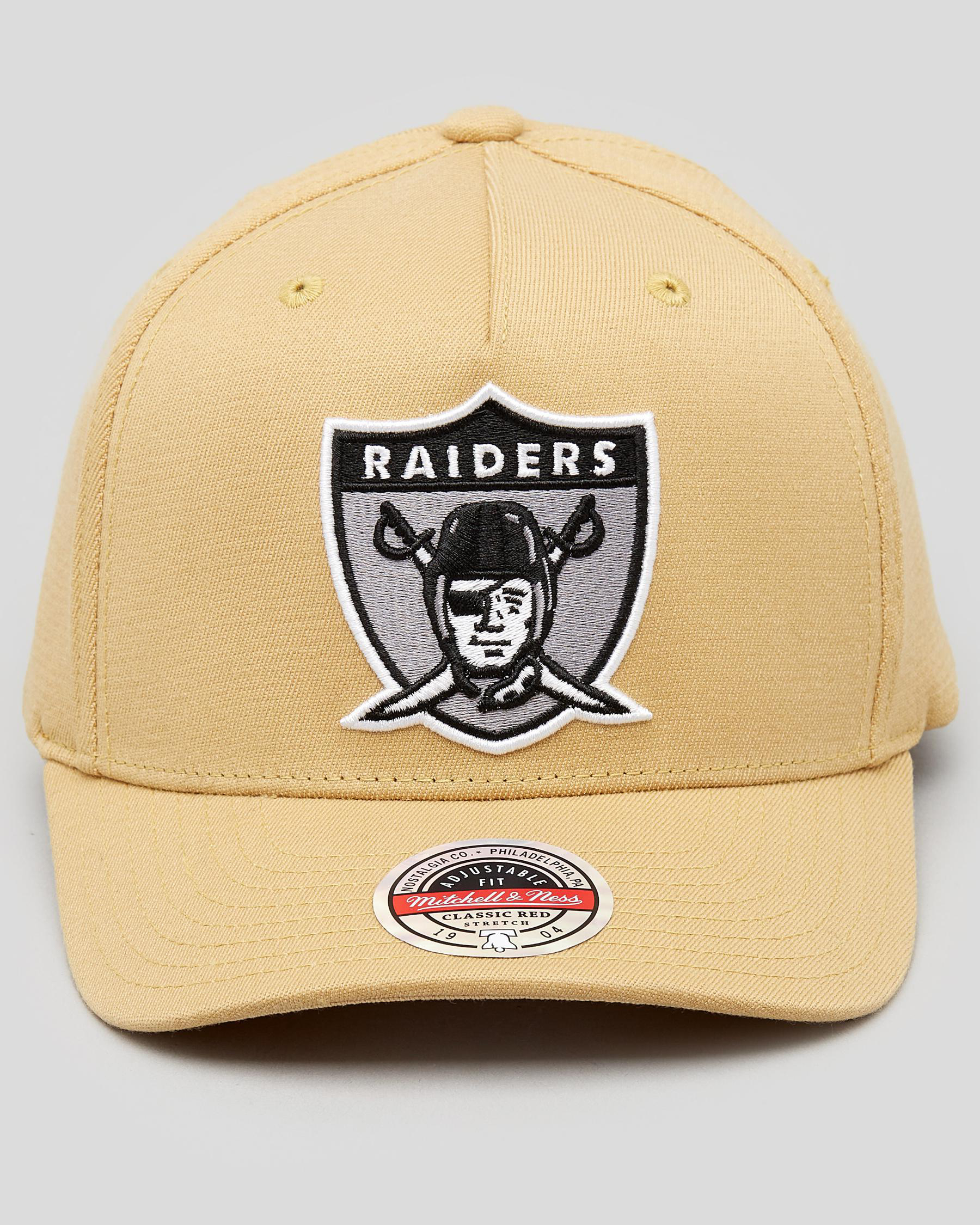 Shop Mitchell & Ness Las Vegas Raiders Classic Line Pinch Panel ...