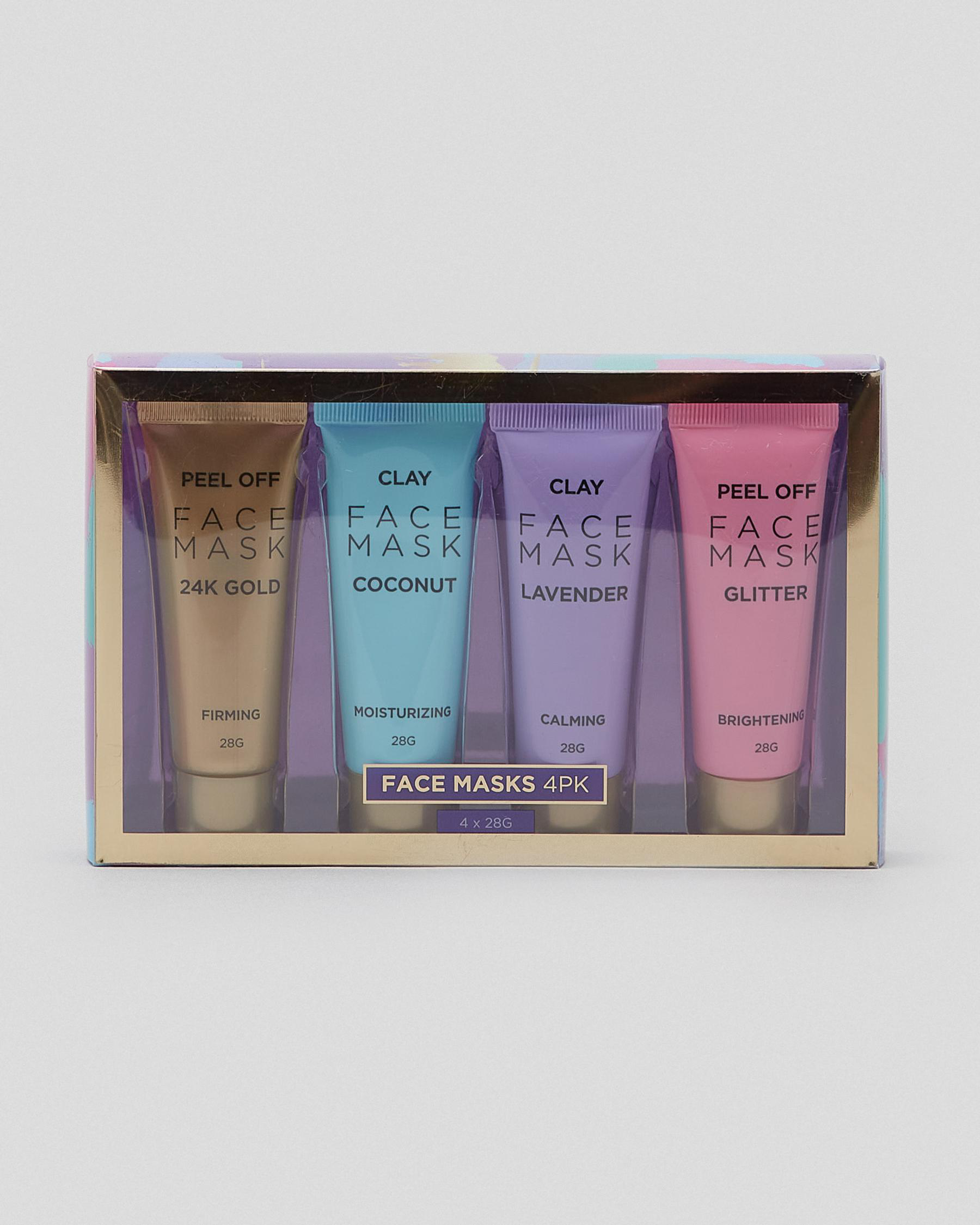 Shop Get It Now Colour Fiesta Face Mask Pack In Multi - Fast Shipping ...