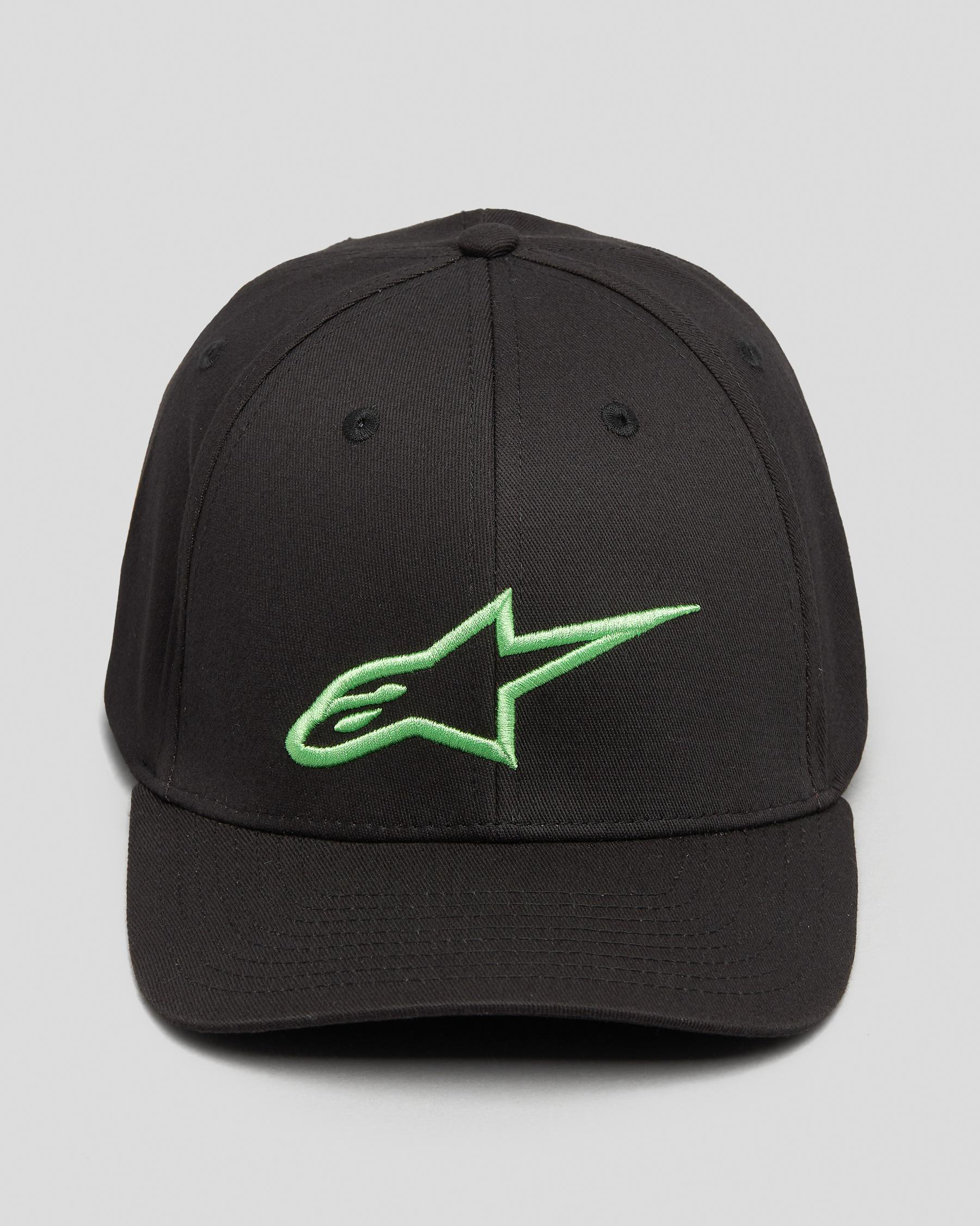 Alpinestars Ageless Curve Cap In Black/green - FREE* Shipping & Easy ...
