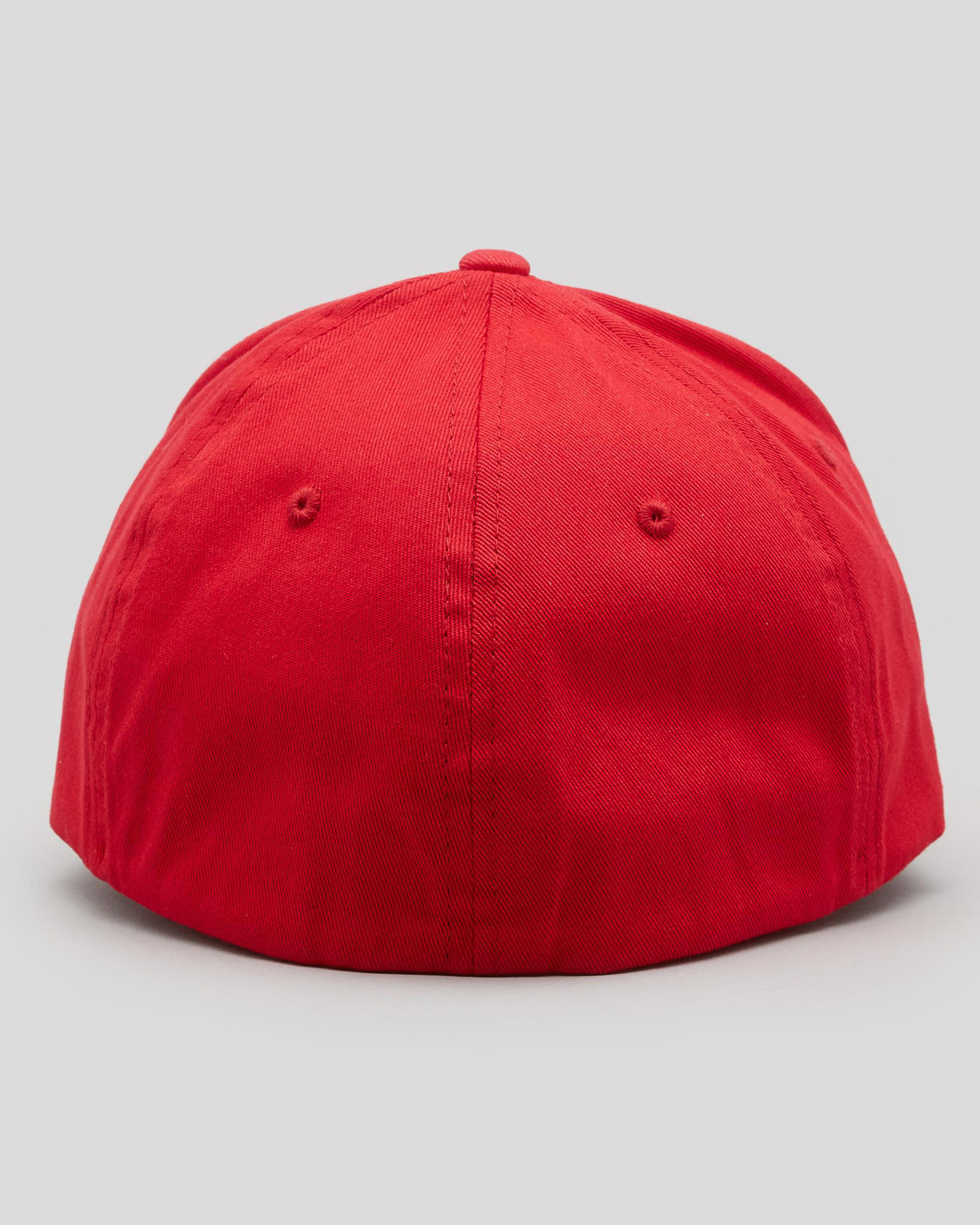 Shop Fox Ellipsoid Flexfit Cap In Flame Red - Fast Shipping & Easy ...