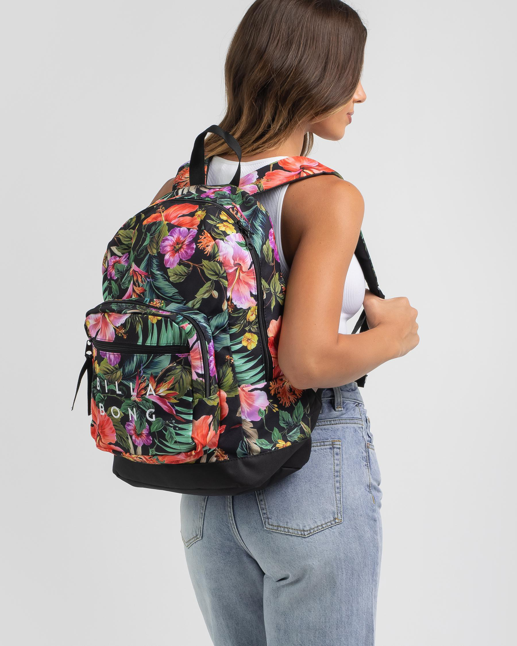 Shop Billabong Hula Backpack In Black - Fast Shipping & Easy Returns ...