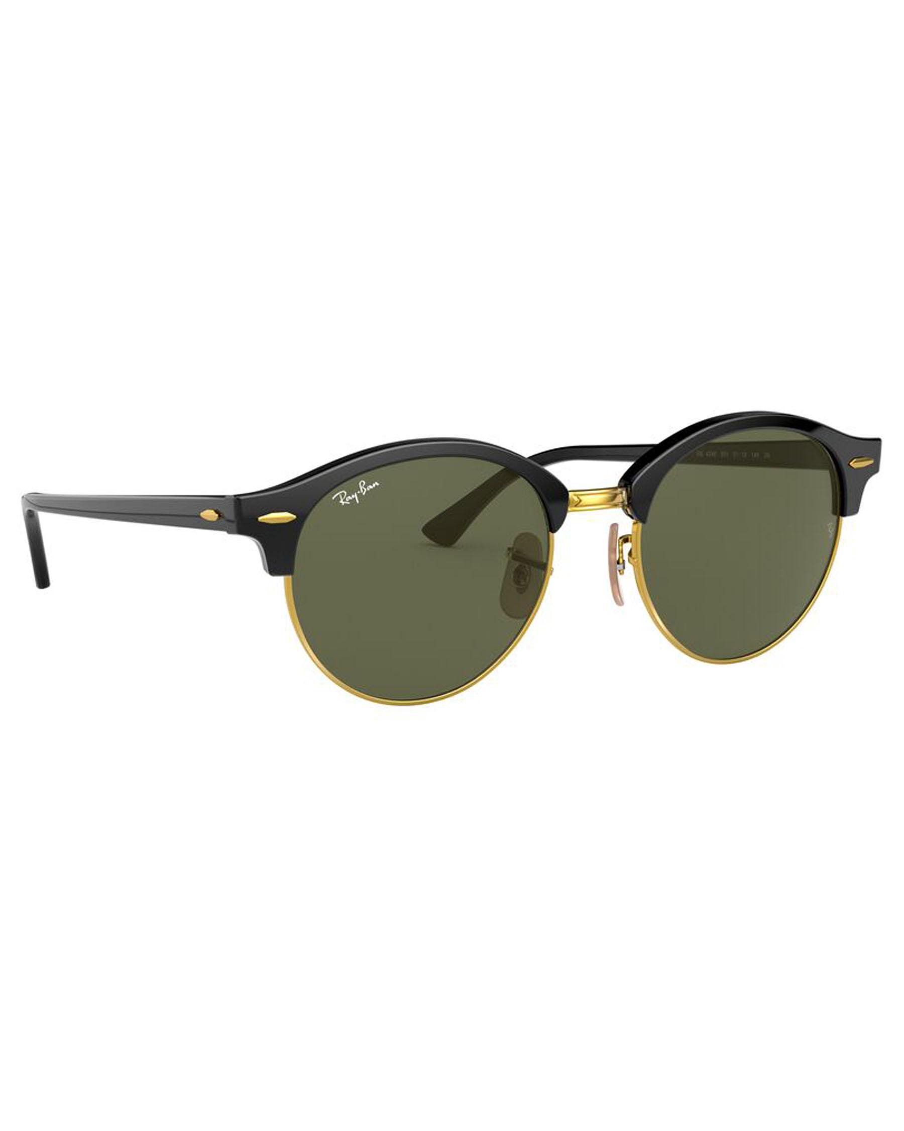 Ray Ban Clubround Classic Rb4246 Sunglasses In Black Fast Shipping