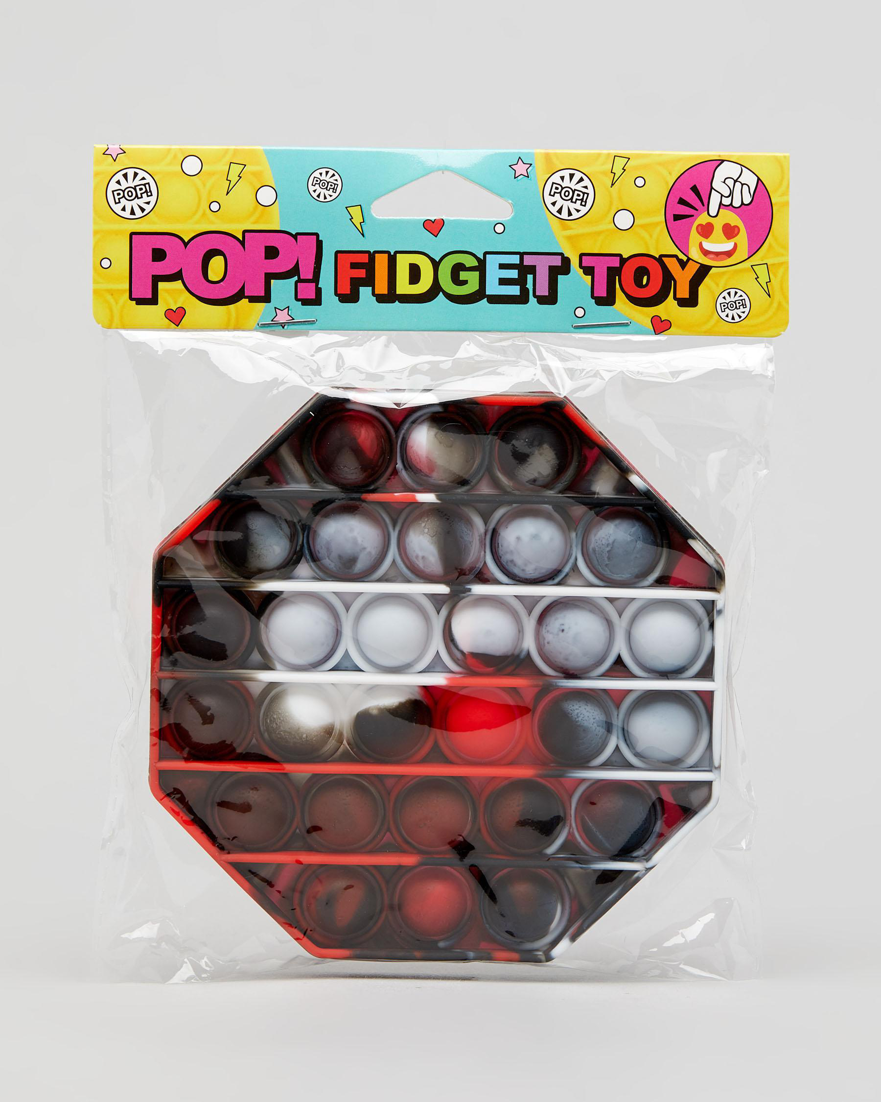 Shop Get It Now Tie Dye Pop It Toy In Red/black - Fast Shipping & Easy ...